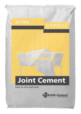 Gyproc Joint cement, 22.5kg Bag | Tradepoint