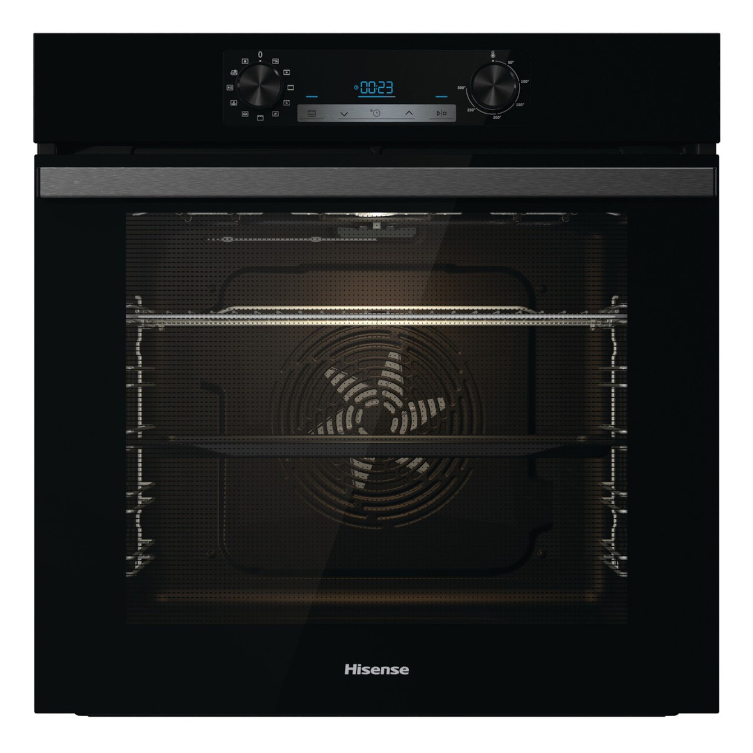 Hisense BI64211PB Built-in Single Multifunction pyrolytic Oven - Black ...