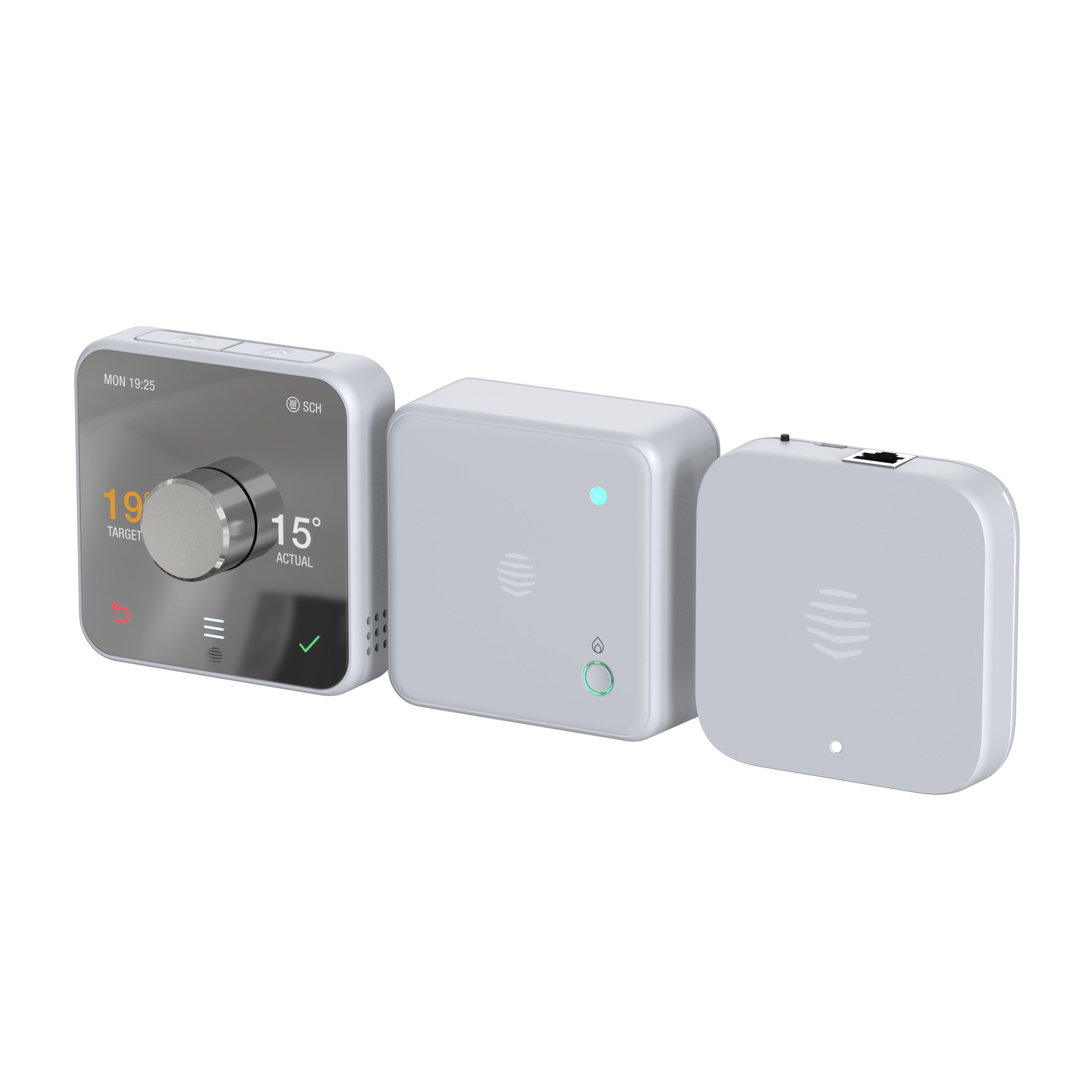 Hive V4 Nano 3 Opentherm 852108 Smart Combi boilers Thermostat, White ...