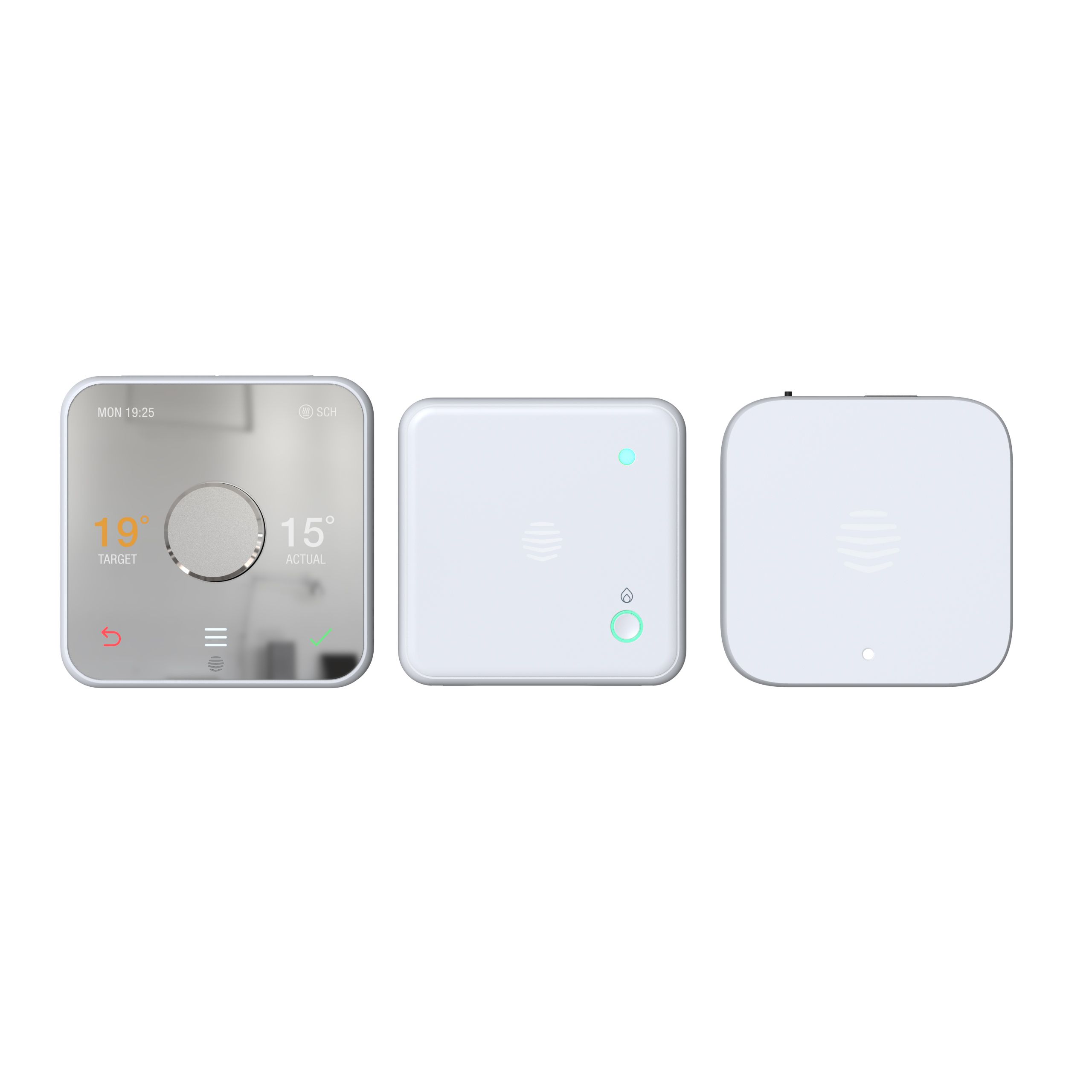 Hive V4 Nano 3 Opentherm 852108 Smart Combi boilers Thermostat, White ...