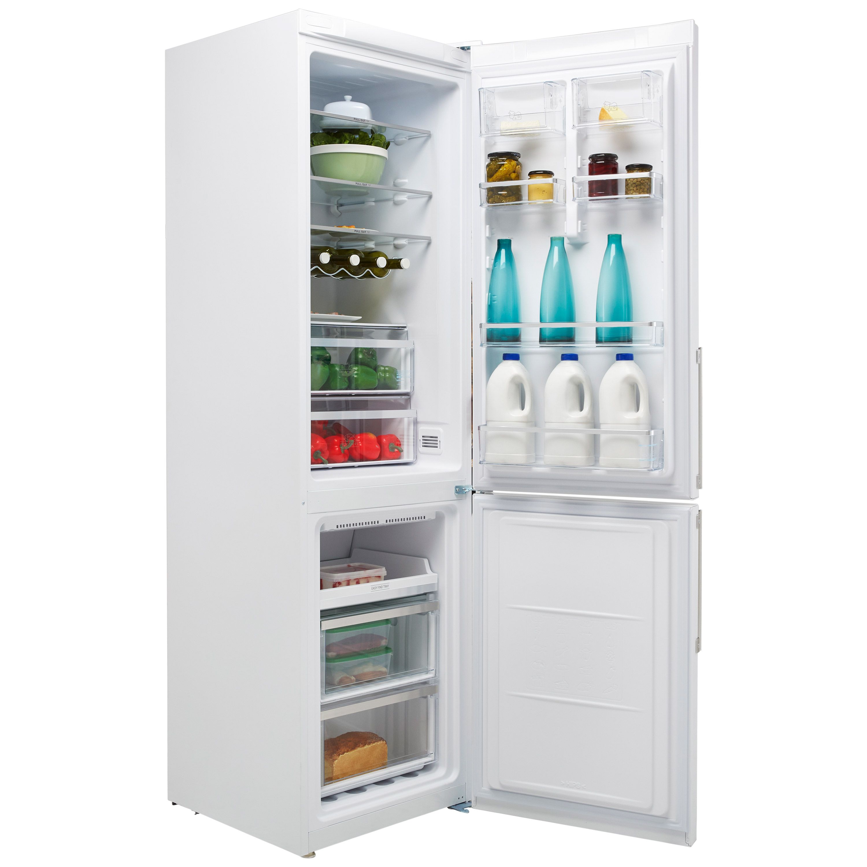 Hotpoint H7NT911TWH1_WH 60:40 Freestanding Frost free Fridge freezer ...