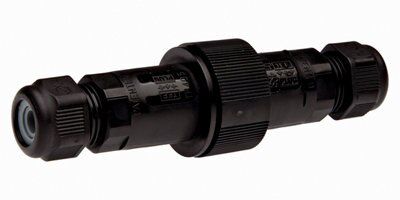 Hylec Teeplug Black 25A In-line cable joint
