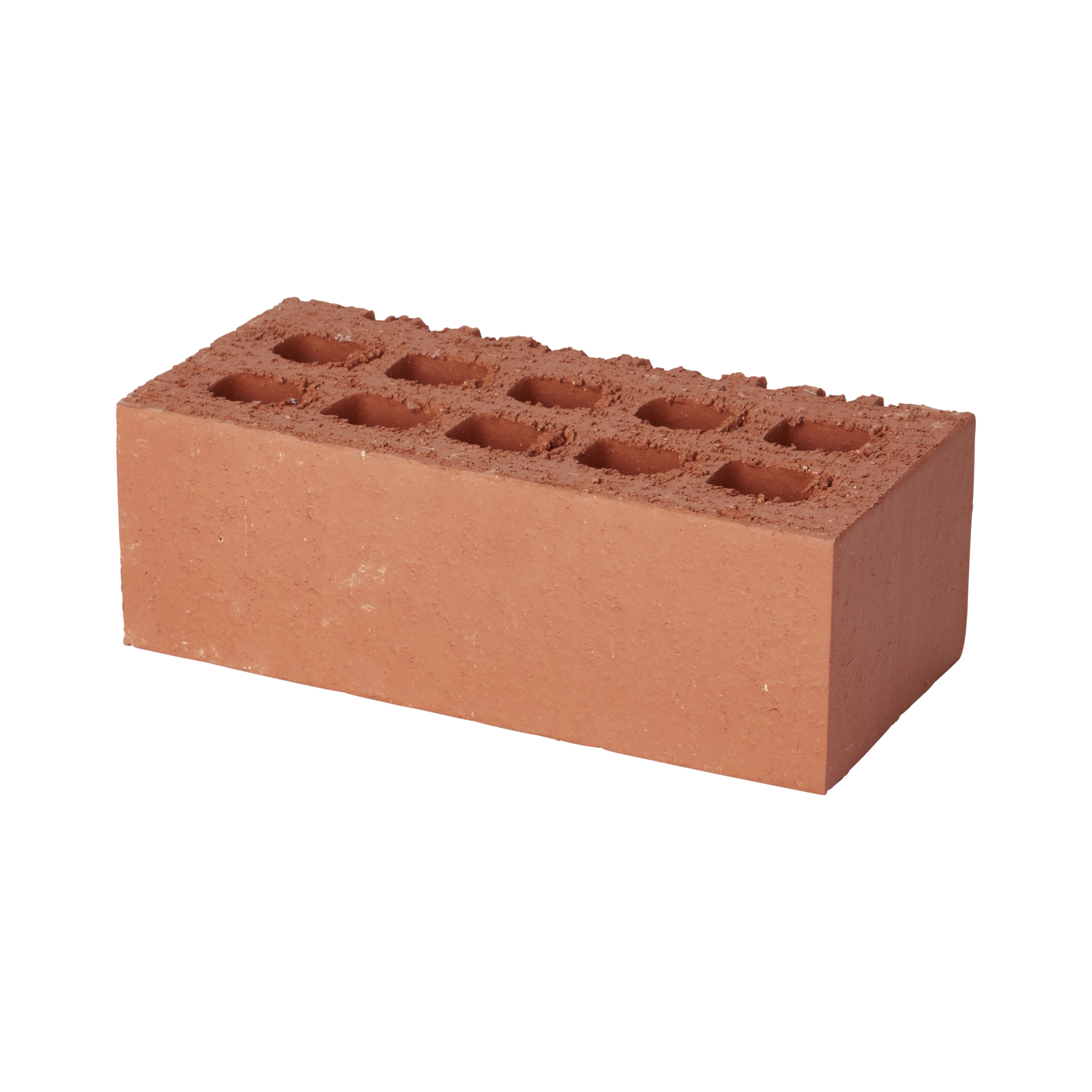 Ibstock Ravenhead Smooth Red Perforated Class B engineering brick (L ...