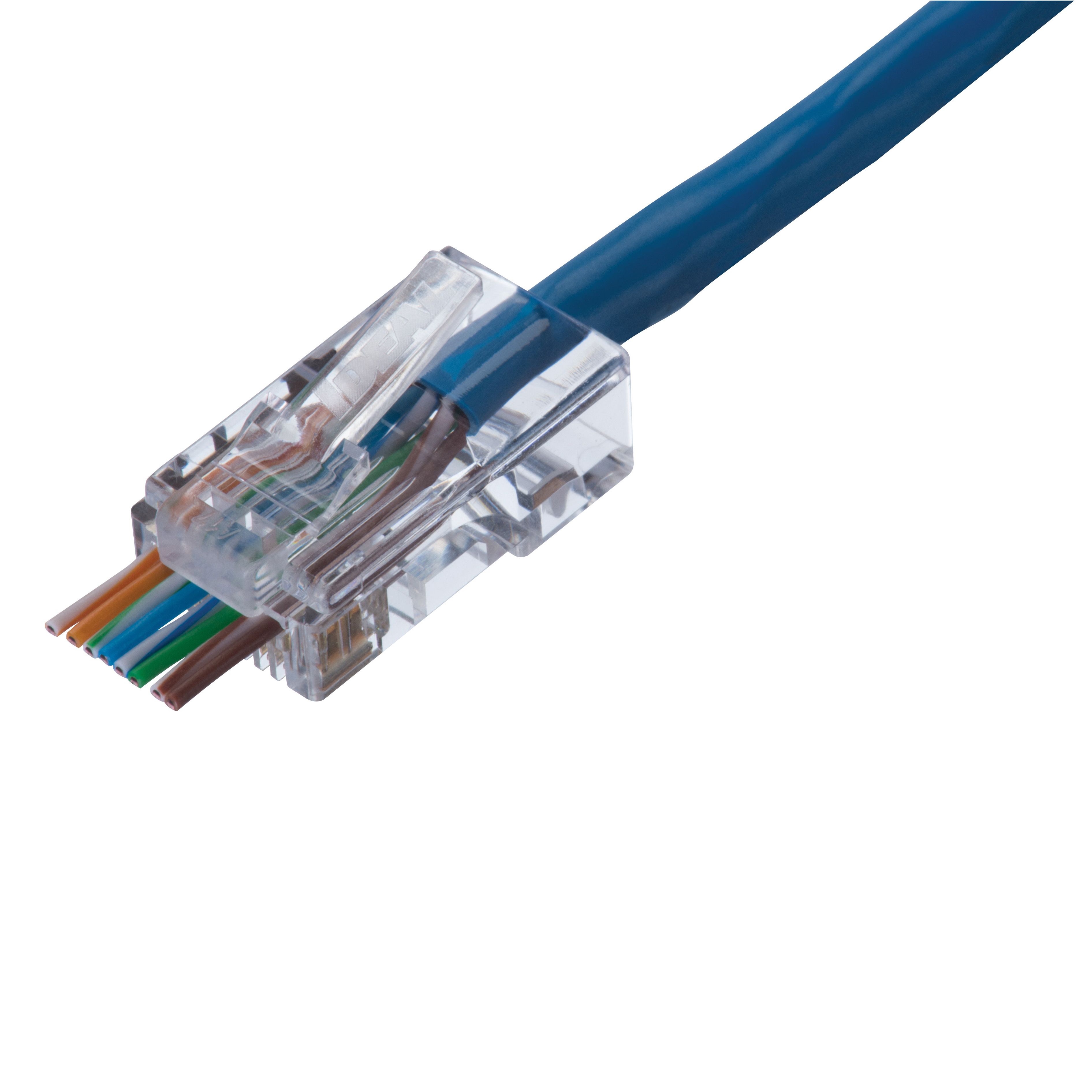 Ideal Industries Cat 5 Data cable connector, Pack of 10 | Tradepoint