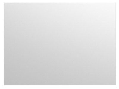 IT Kitchens Gloss White MDF Breakfast bar back panel, (H)890mm (W ...