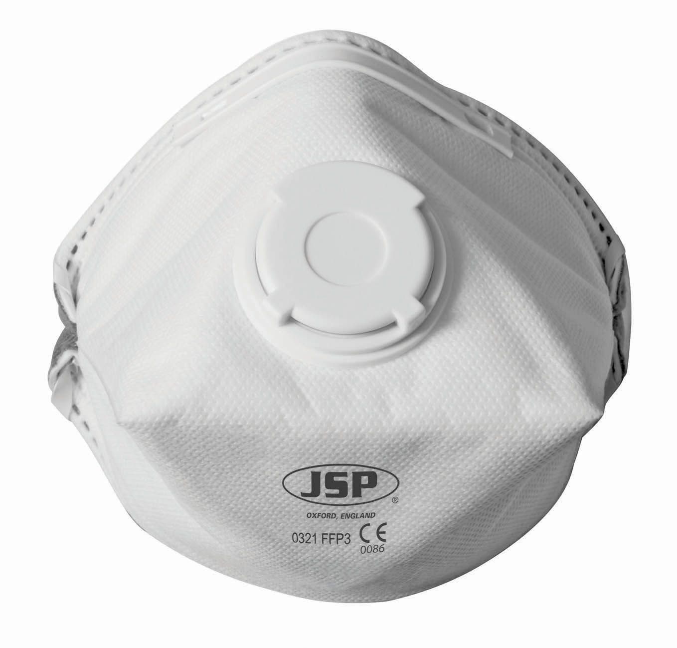 JSP P3 Valved Disposable dust mask BEB 130-201-074 | Tradepoint