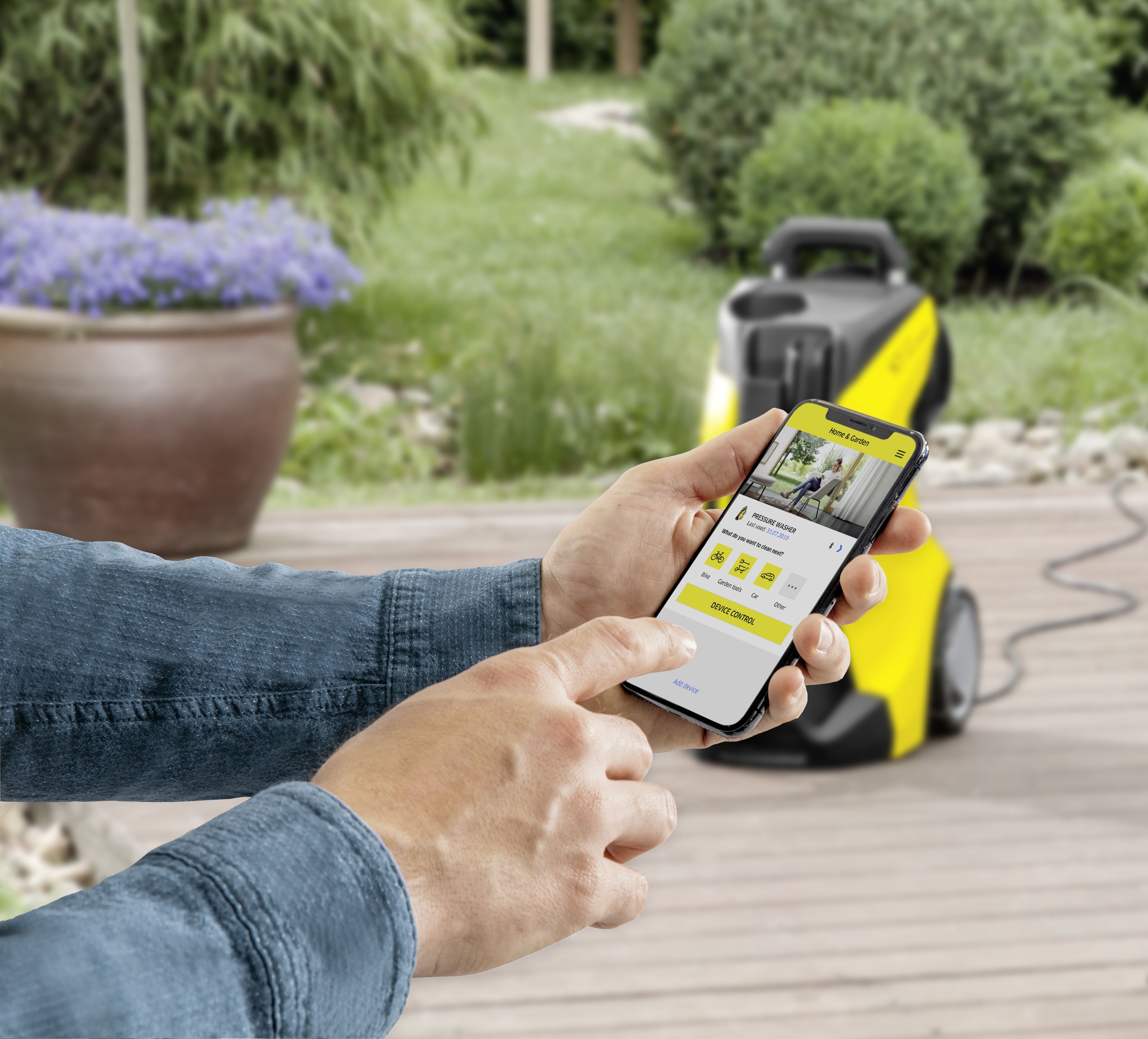 Karcher K5 Smart Control Corded Pressure washer 2.1kW 13246510 Tradepoint