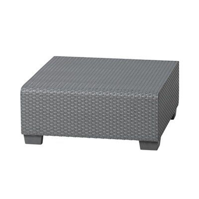 Keter Salta Graphite Rattan effect Table | Tradepoint