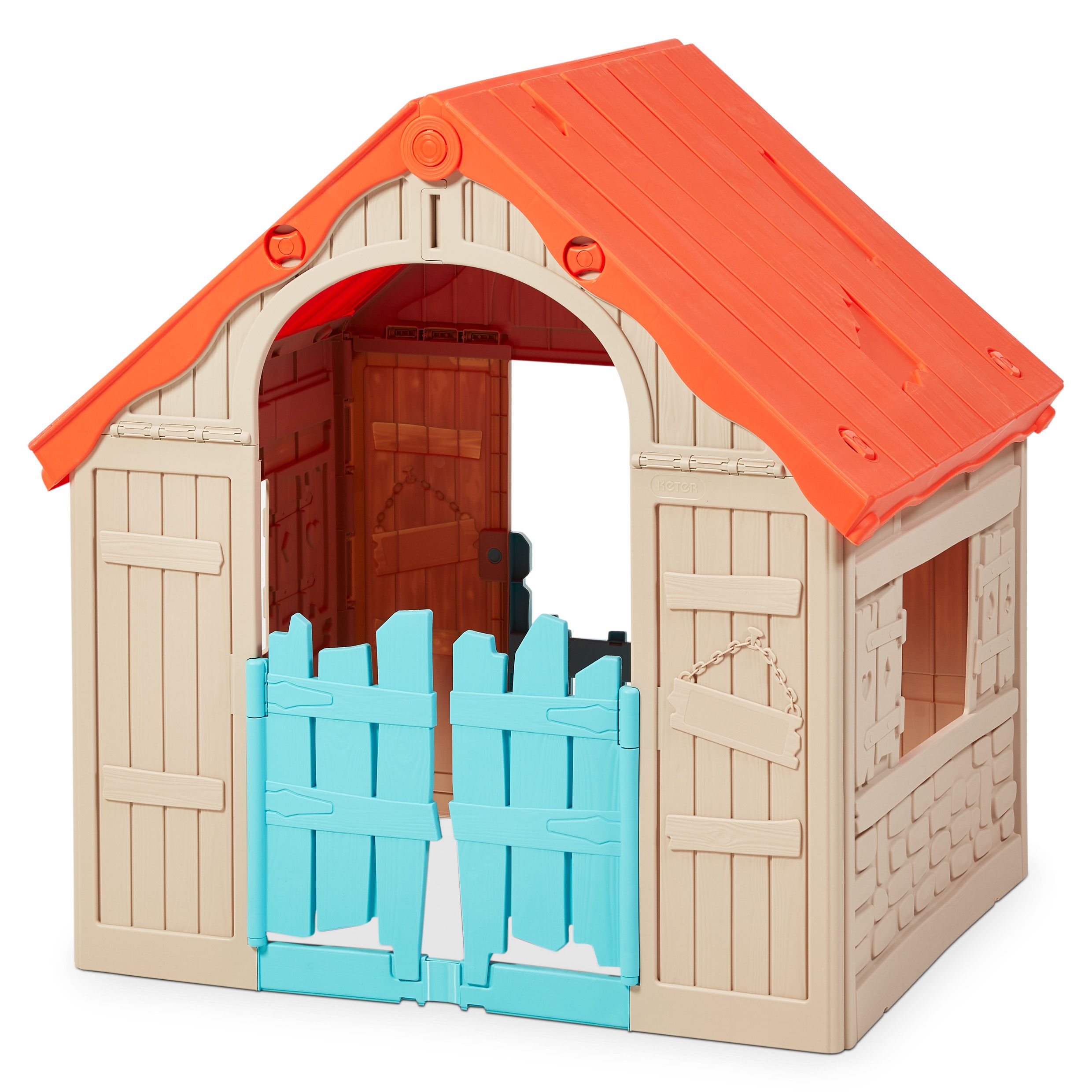 Keter Wonderfold Polypropylene Playhouse Assembly required | Tradepoint