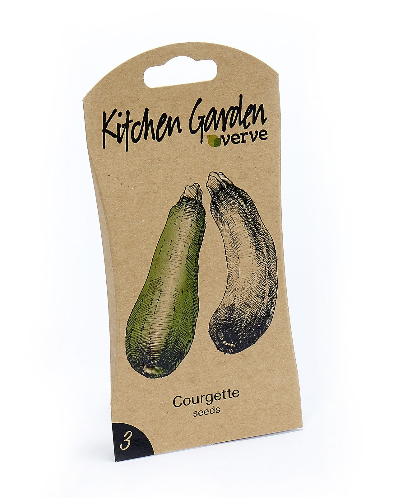 Kitchen garden Courgette Seed