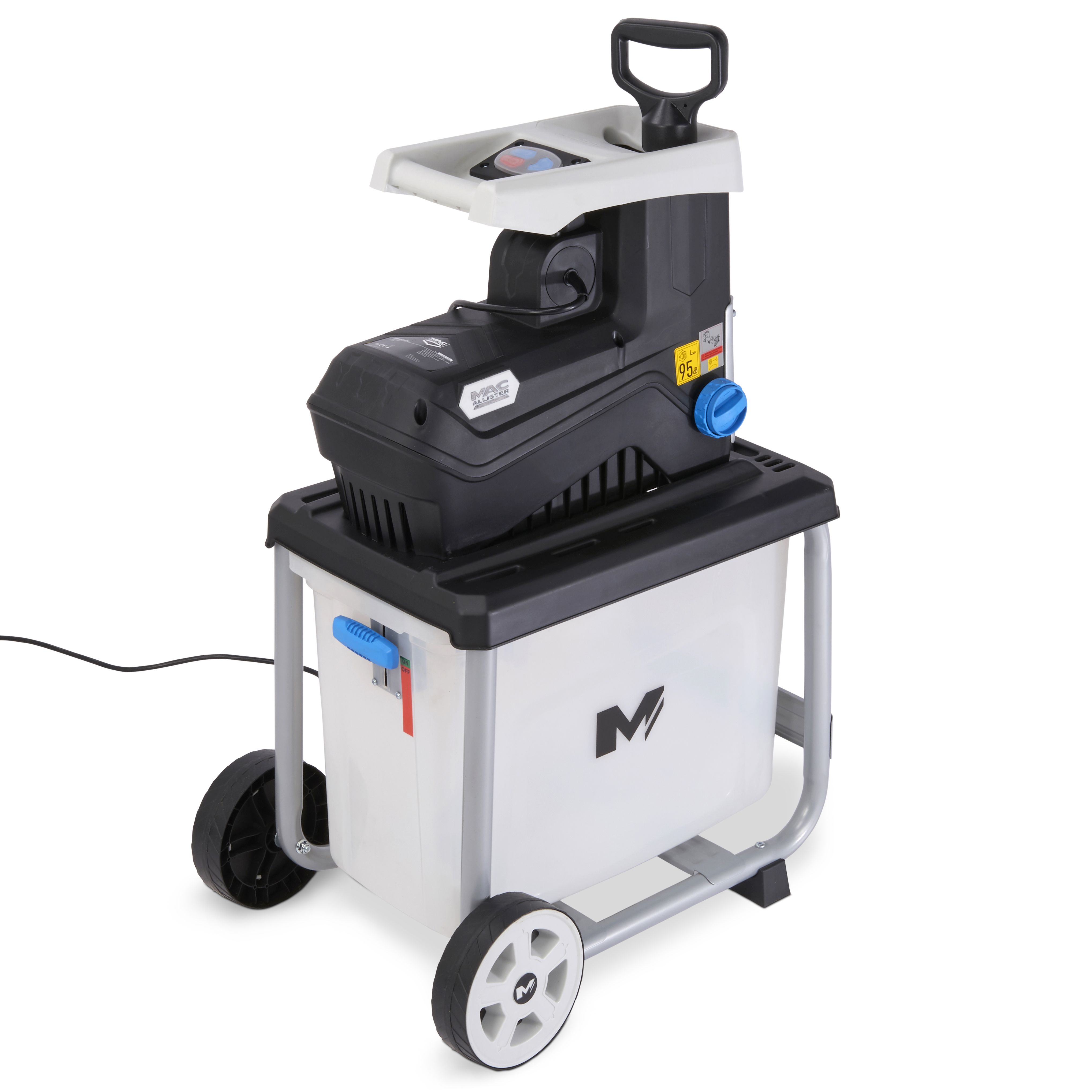 Mac Allister MSHP2800D-2 Corded 2800W Silent Shredder | Tradepoint