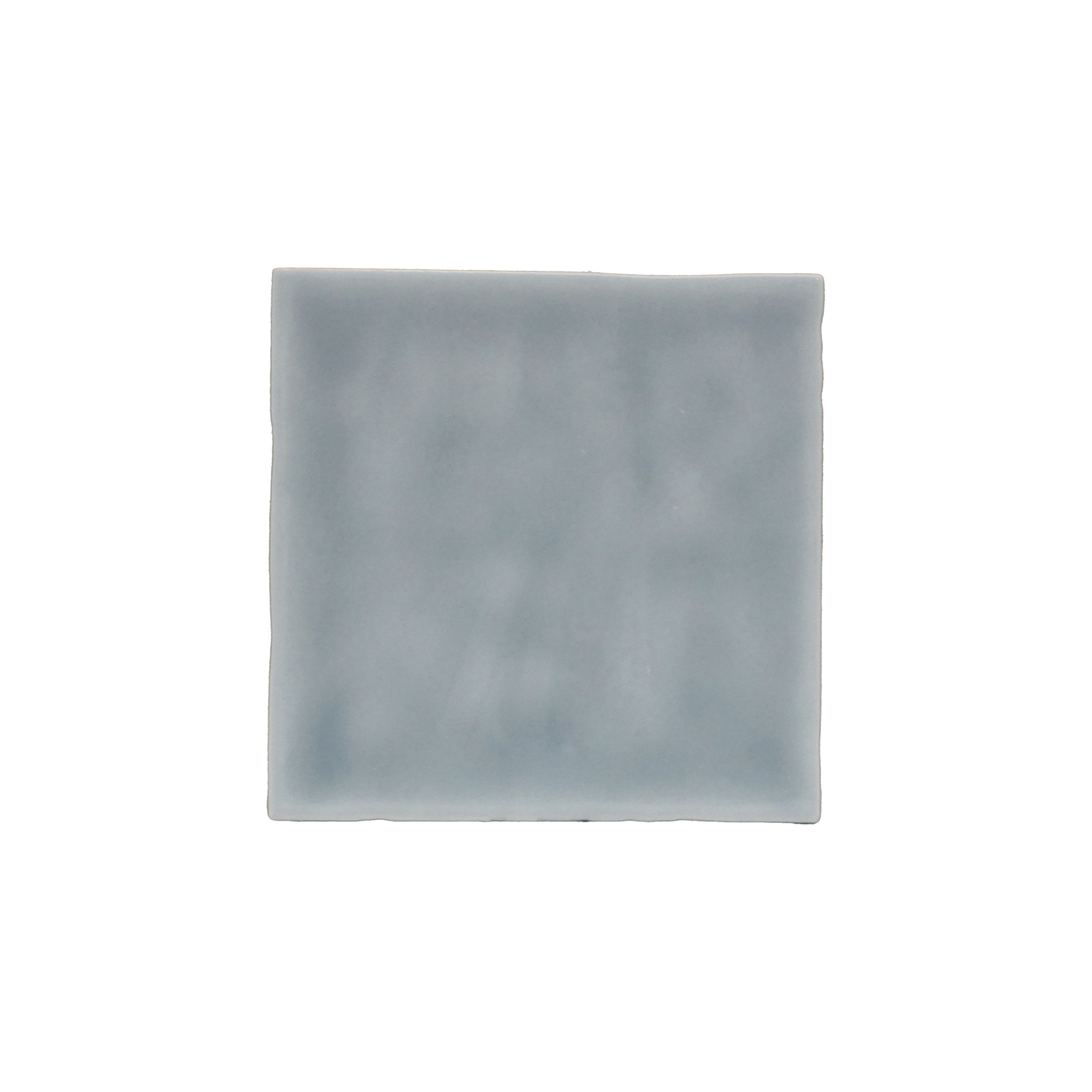 Maremar Misty Blue Gloss Ceramic Indoor Wall tile, Pack of 1, (L)100mm (W)100mm
