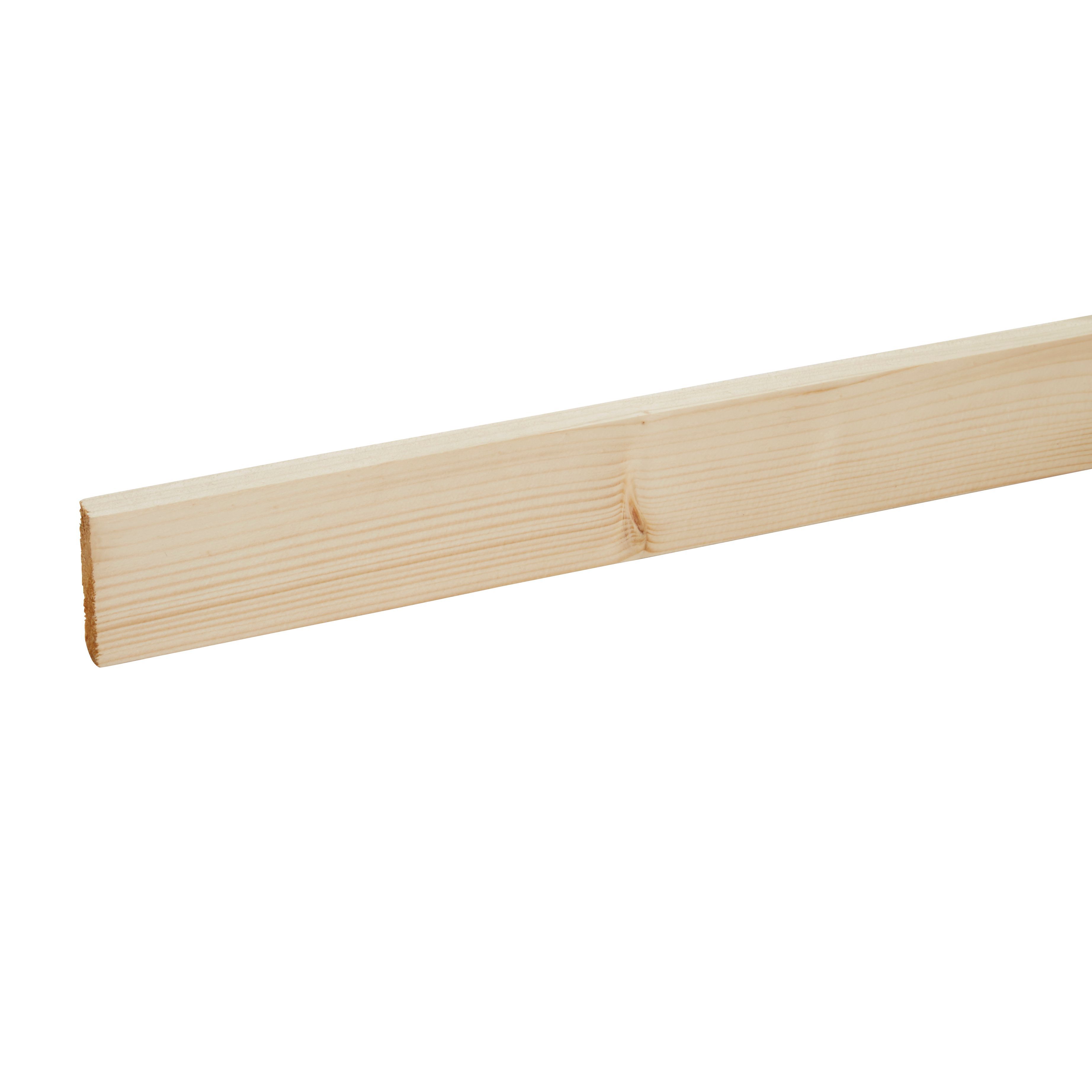 Metsä Wood Smooth Planed Square edge Whitewood spruce Stick timber (L)2 ...
