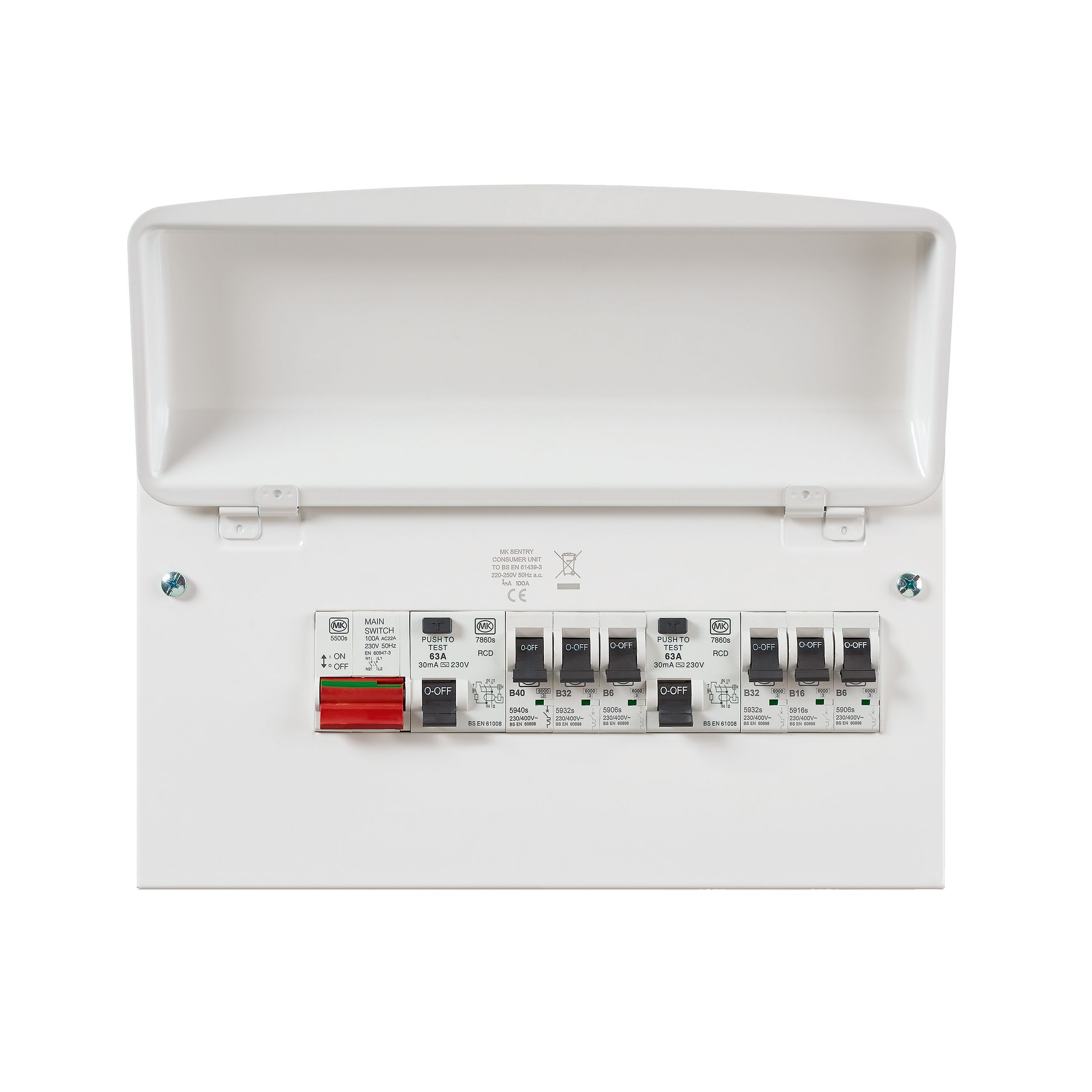 MK 100A 12-way Consumer unit | Tradepoint