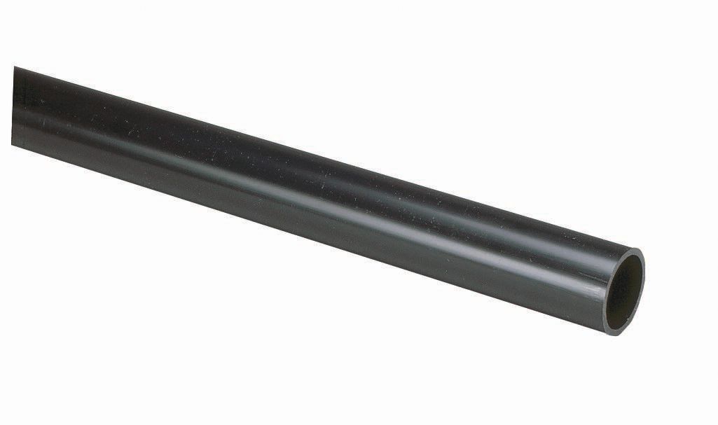 MK PVC Black Conduit length (L)2m (Dia)20mm | Tradepoint