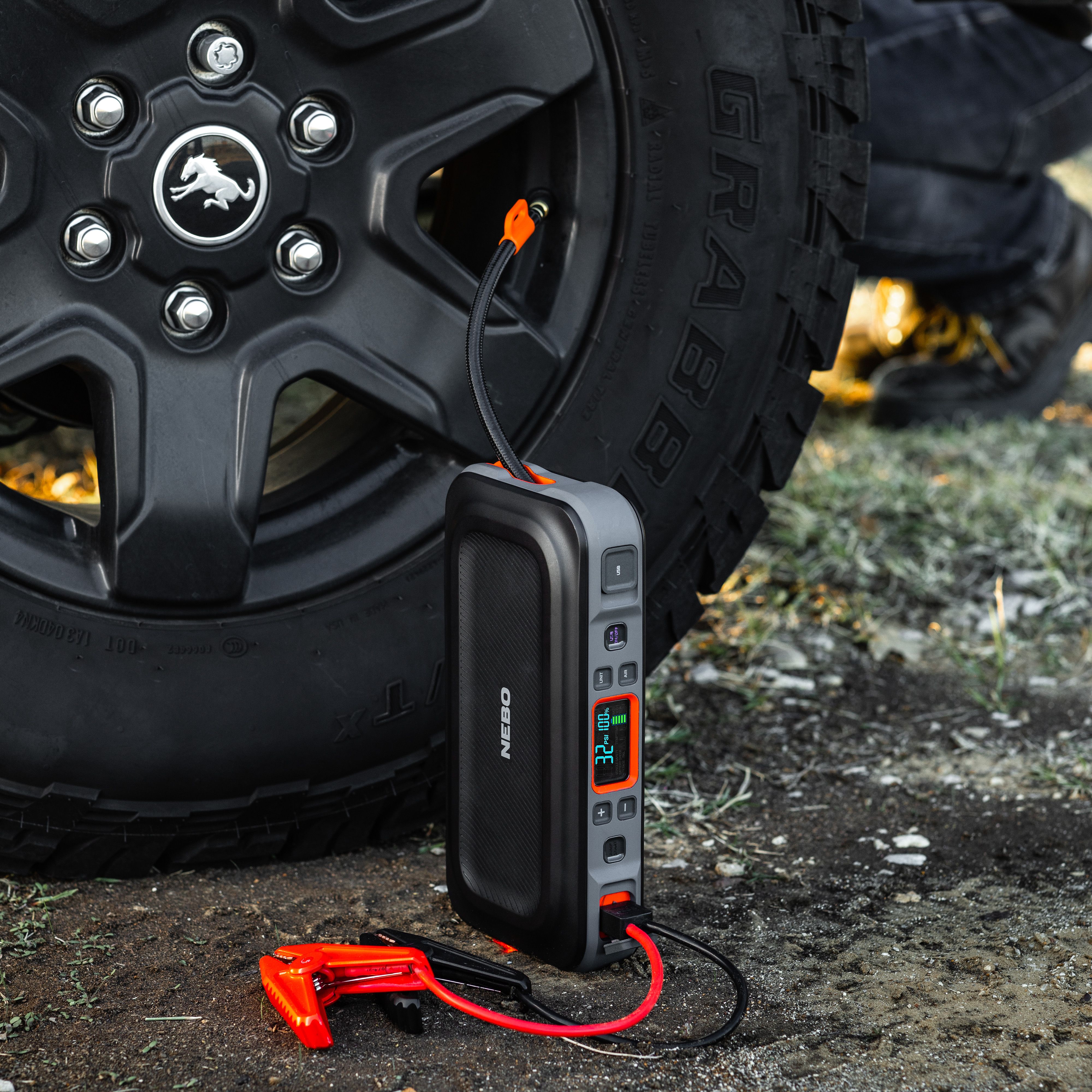 Nebo Assist Air 1500A Jump start & air compressor