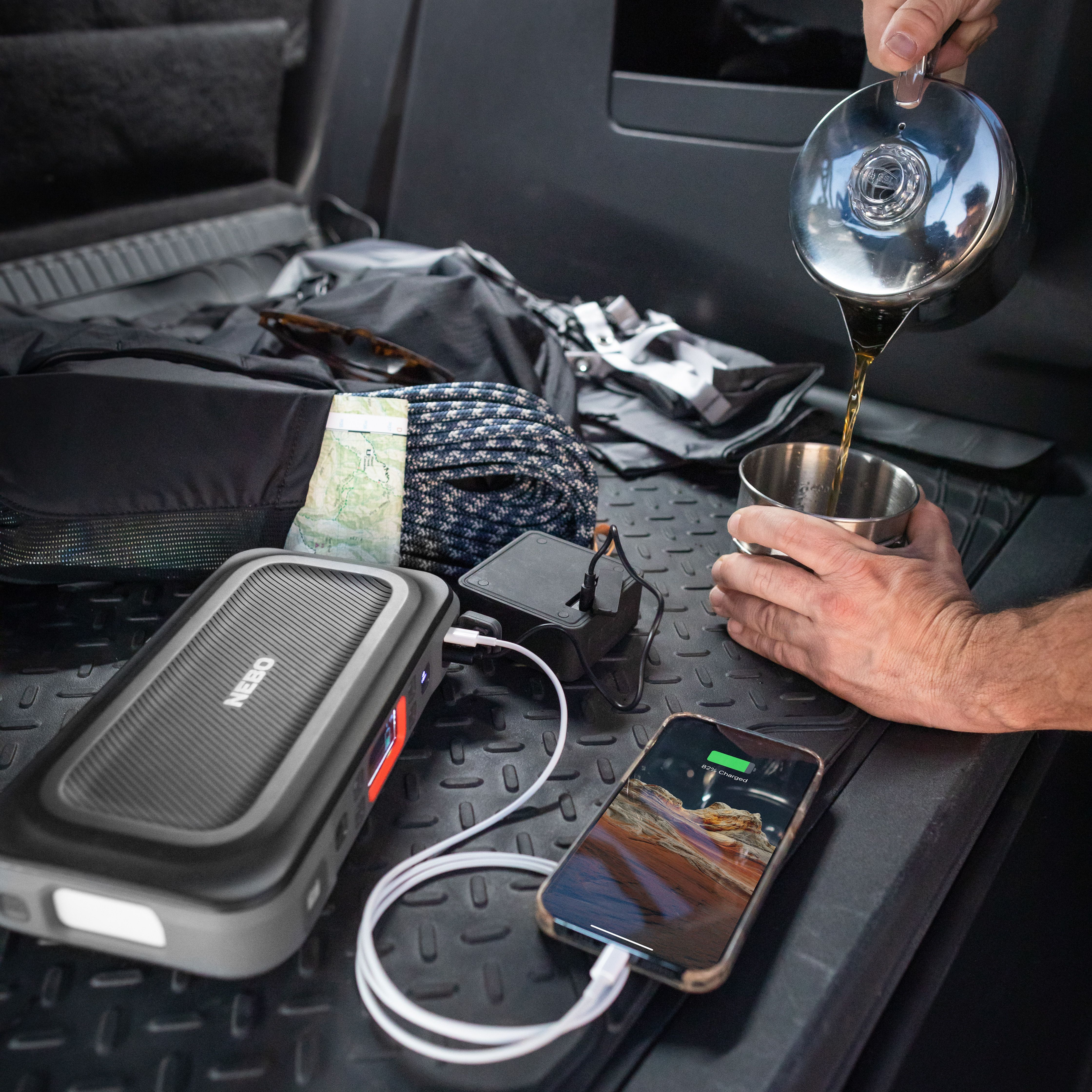 Nebo Assist Air 1500A Jump start & air compressor