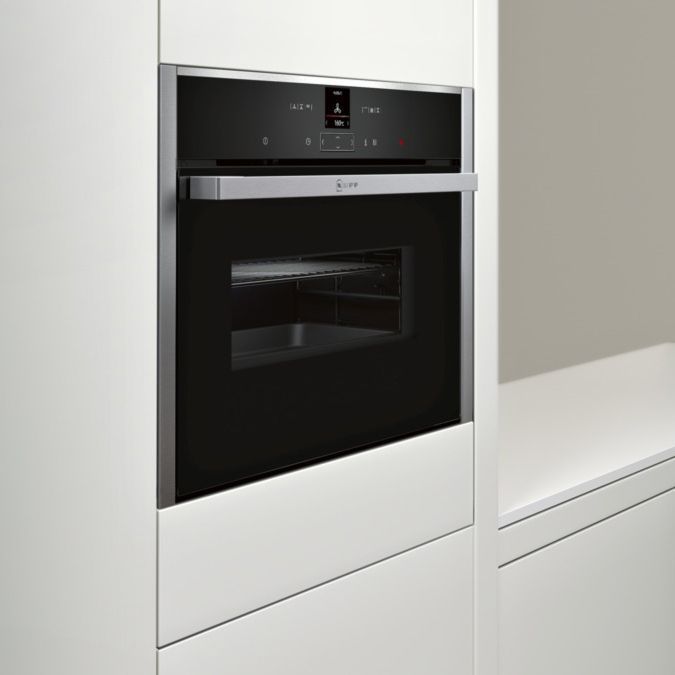 Neff C17MR02N0B Built-in Compact Oven with microwave - Stainless steel