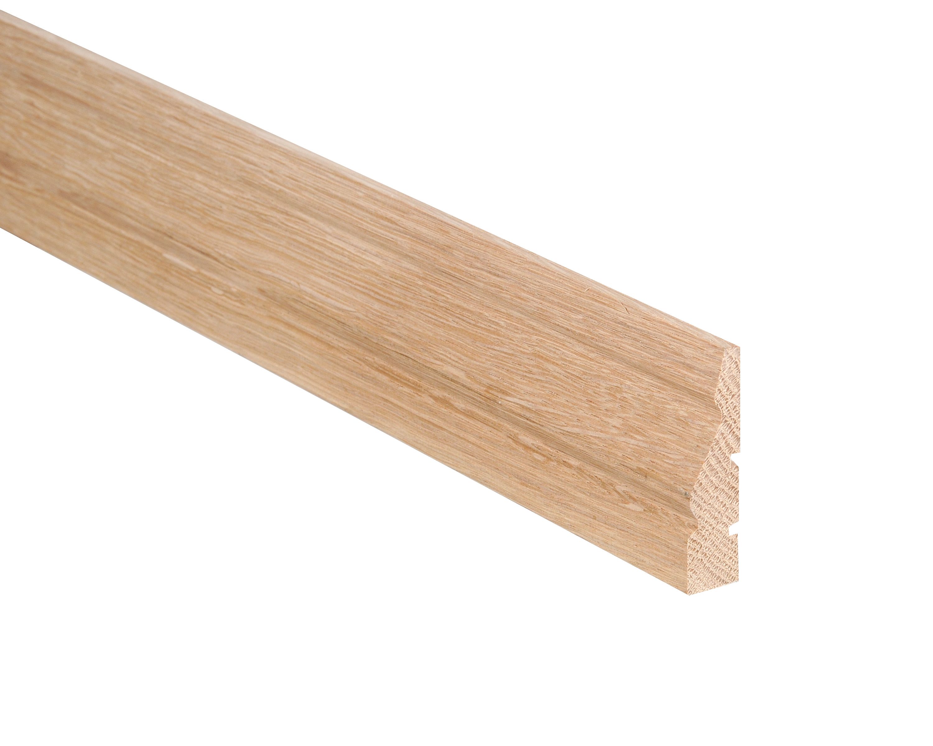 Oak Ogee Architrave (L)2.15m (W)70mm (T)18mm, Pack of 5