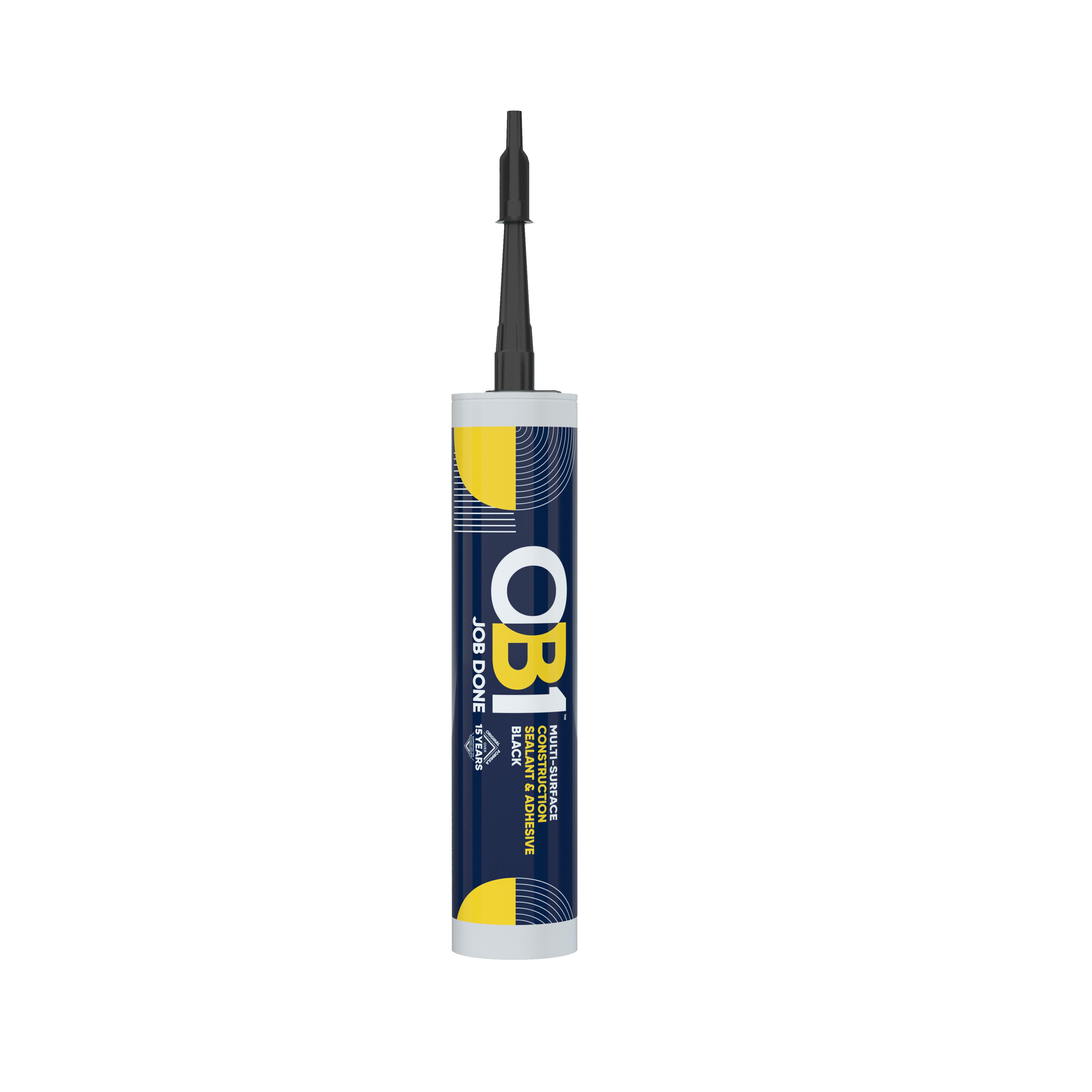 OB1 Hybrid Black Hybrid General-purpose Adhesive, sealant & filler ...