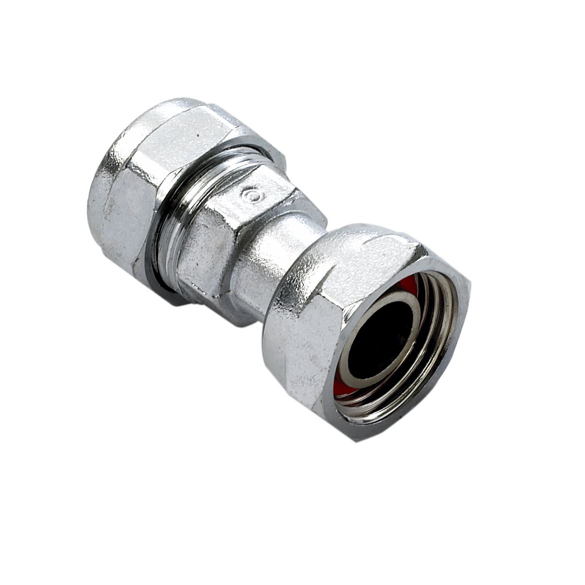 Plumbsure Compression Tap connector 15mm x ½" (L)48mm | Tradepoint