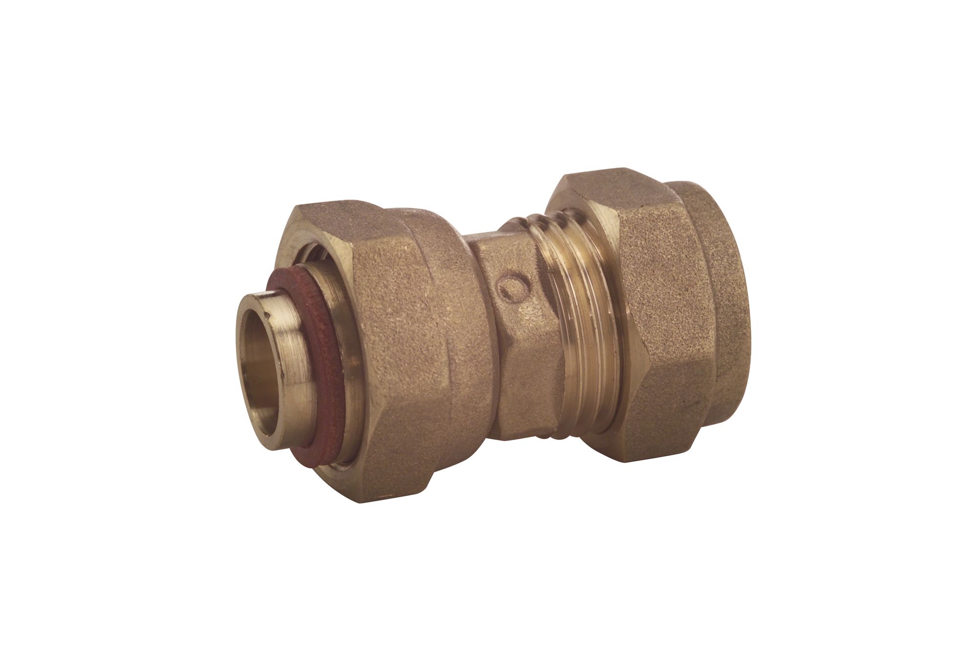 Plumbsure Straight Compression Tap connector 15mm x ¾" (L)47.8mm