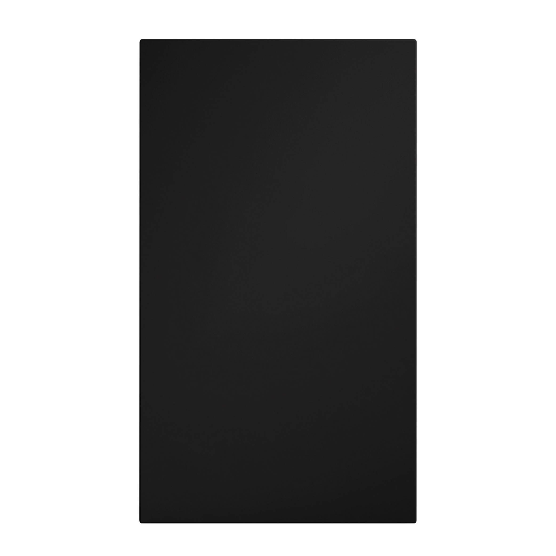 Premium Kitchens Ethos Matt black Modern Highline Cabinet door (W)150mm ...