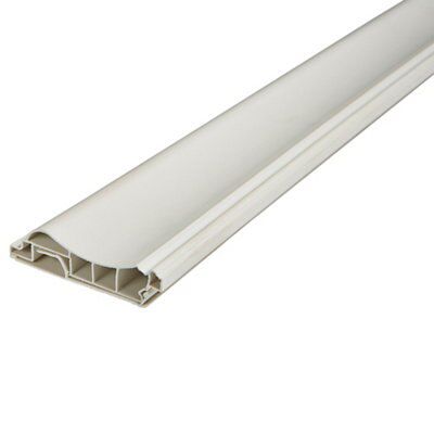 Premium Timber White PVC Dado rail (L)2.4m (W)70mm (T)20mm