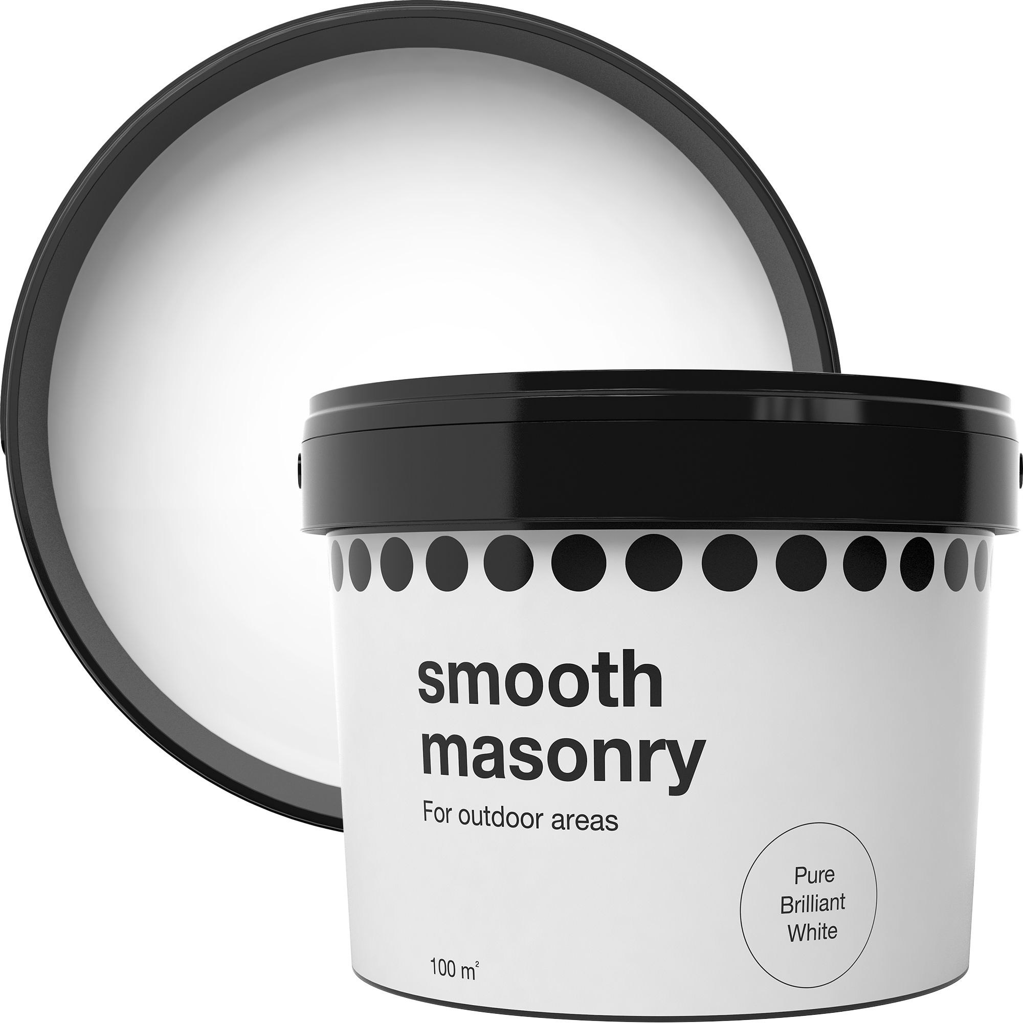 White masonry paint 10l store