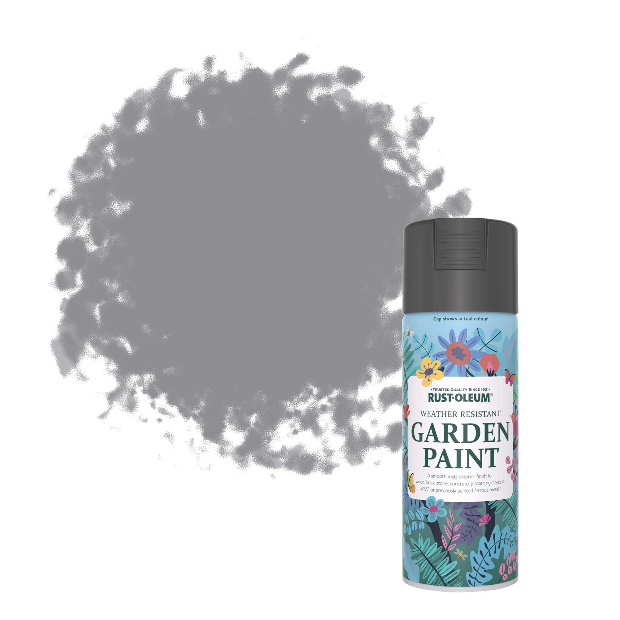 Rust-Oleum Anthracite Matt Multi-surface Exterior Topcoat Paint, 400ml ...