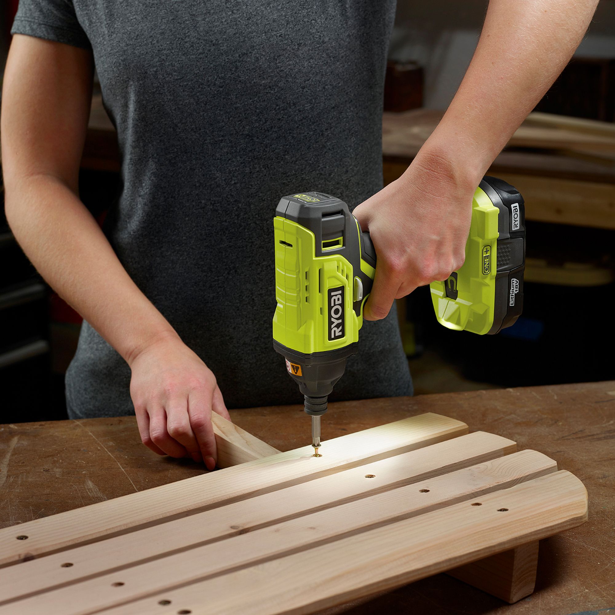 Ryobi 18V Cordless Impact driver R18ID2 0 Bare unit Tradepoint