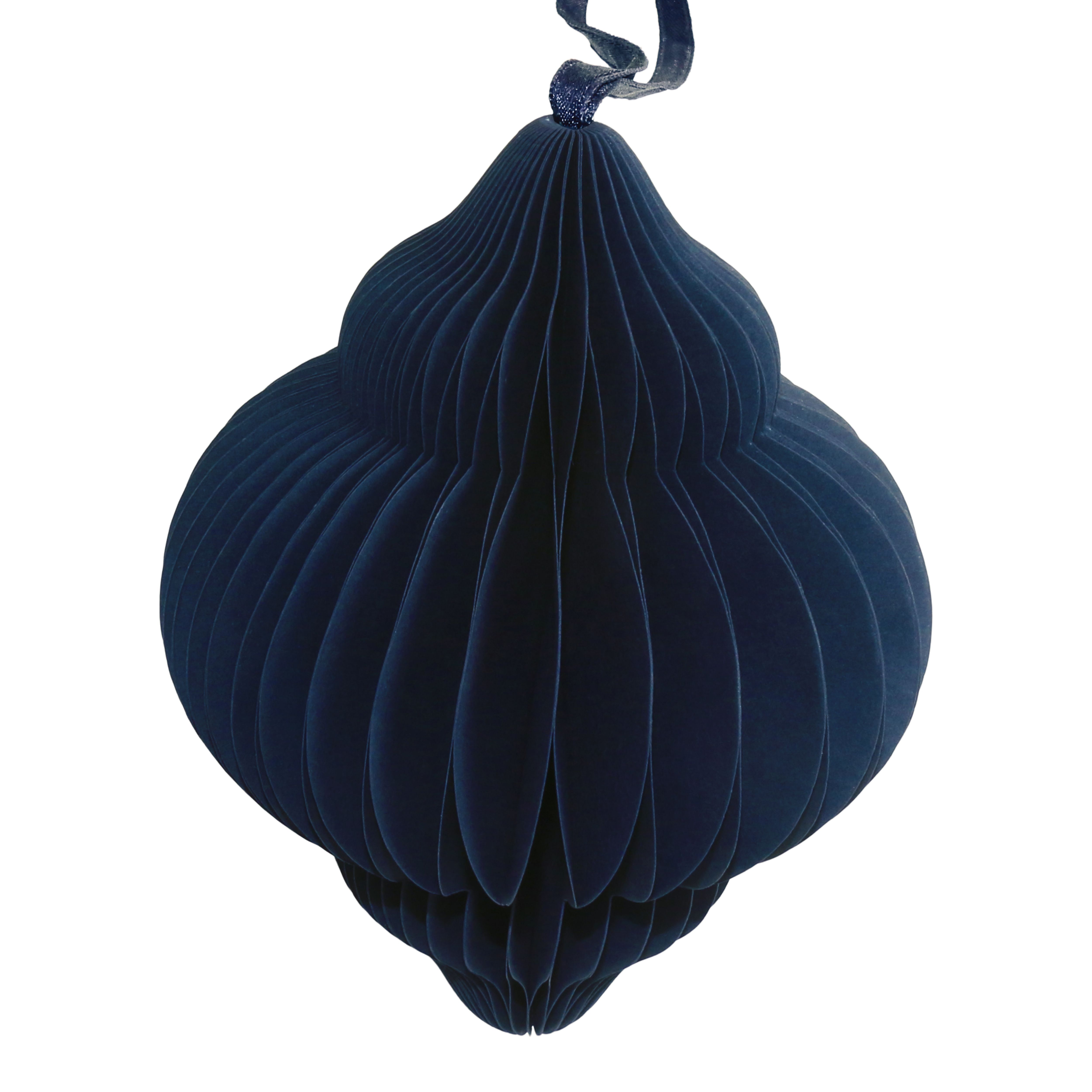 Shadow play Blue Drop Paper Triangular Hanging decoration | Tradepoint