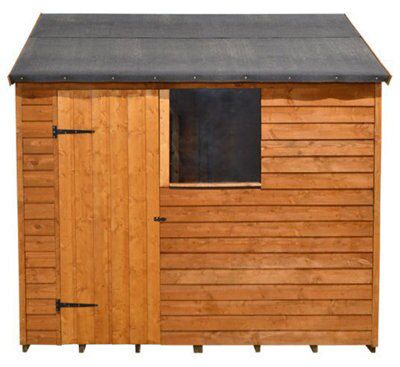 SKIP19B SHED OVERLAP 8BI6 REVERSE ROOF H
