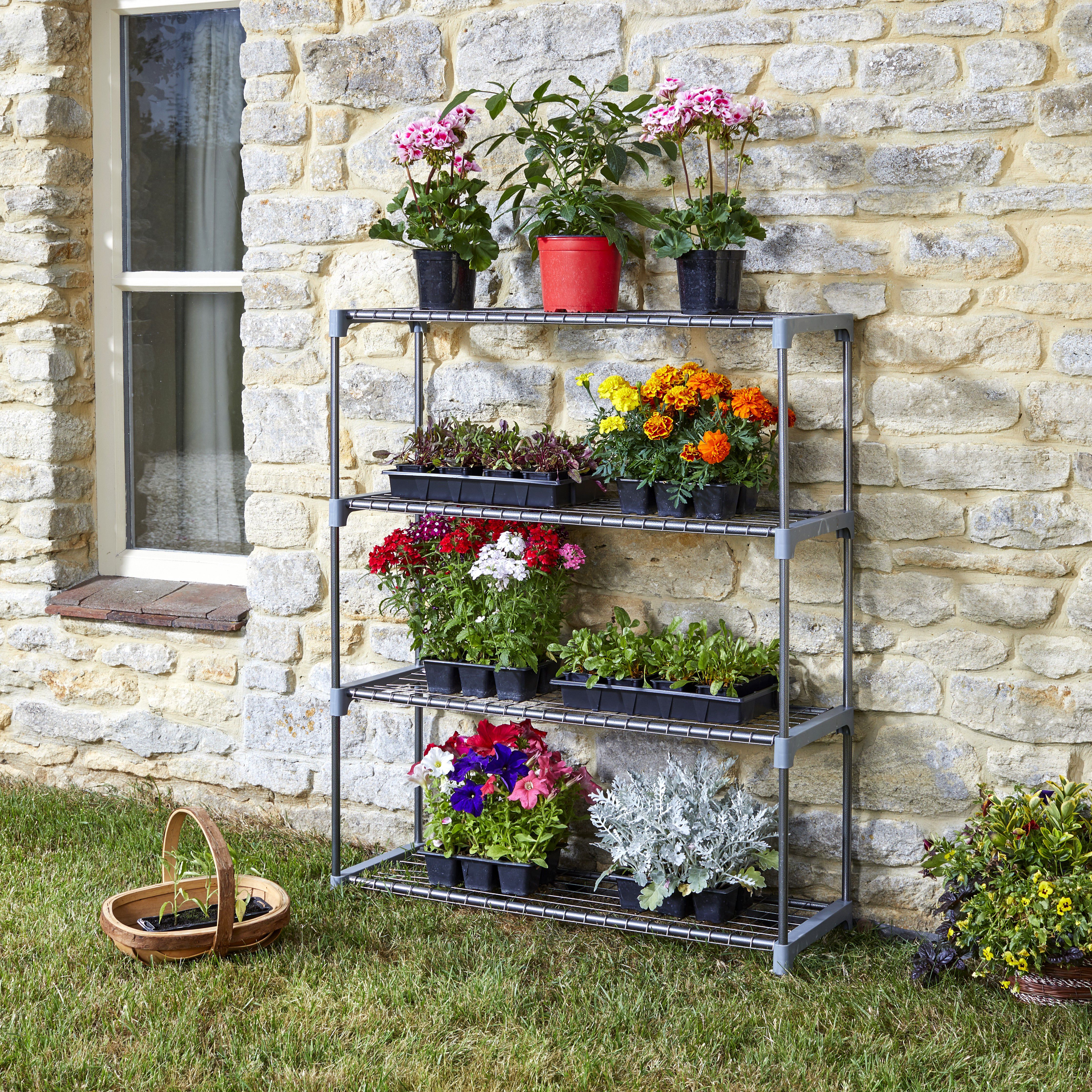 Smart Garden GroZone 4 tier Greenhouse shelving