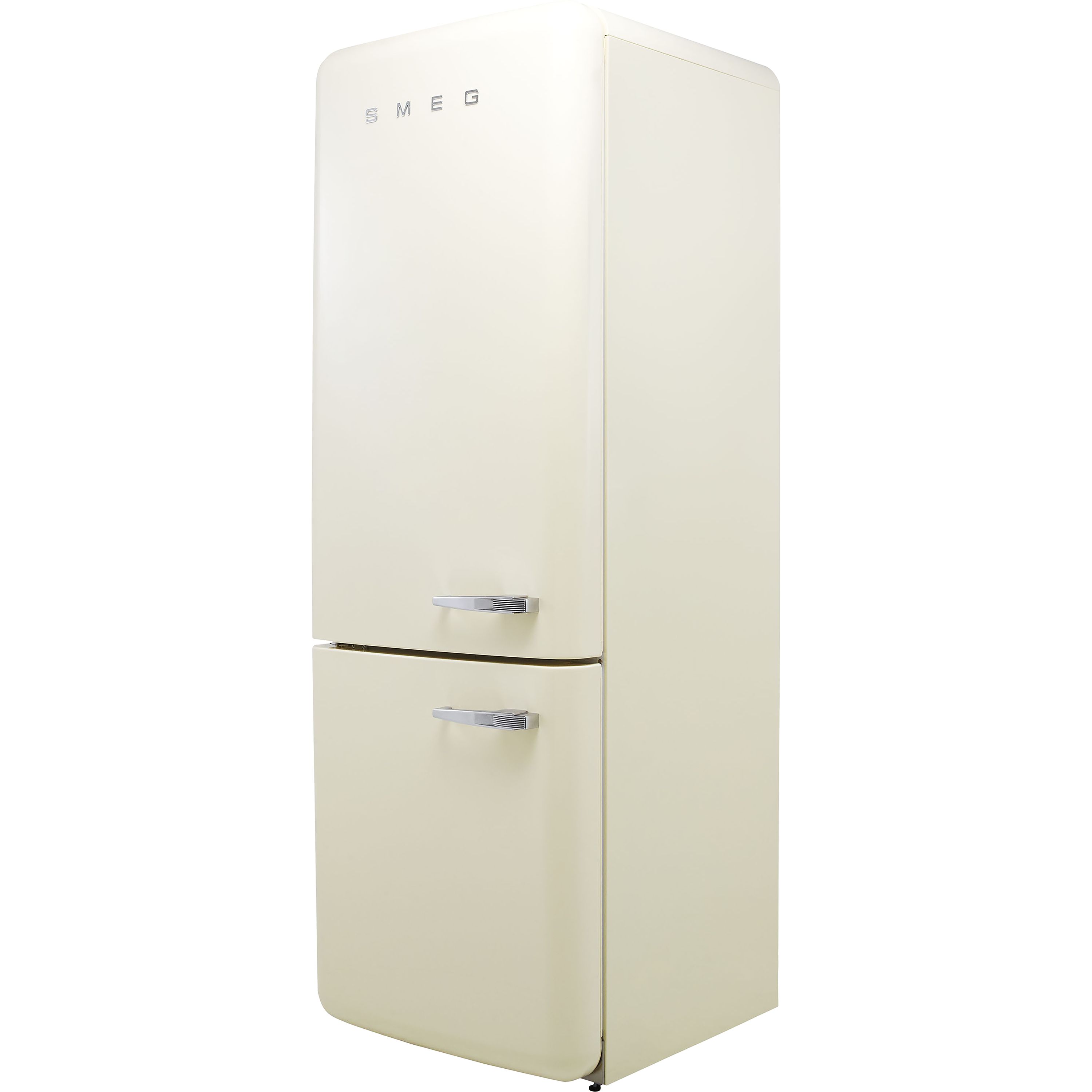 Smeg FAB38LCR5 70:30 Freestanding Frost free Fridge freezer - Cream ...