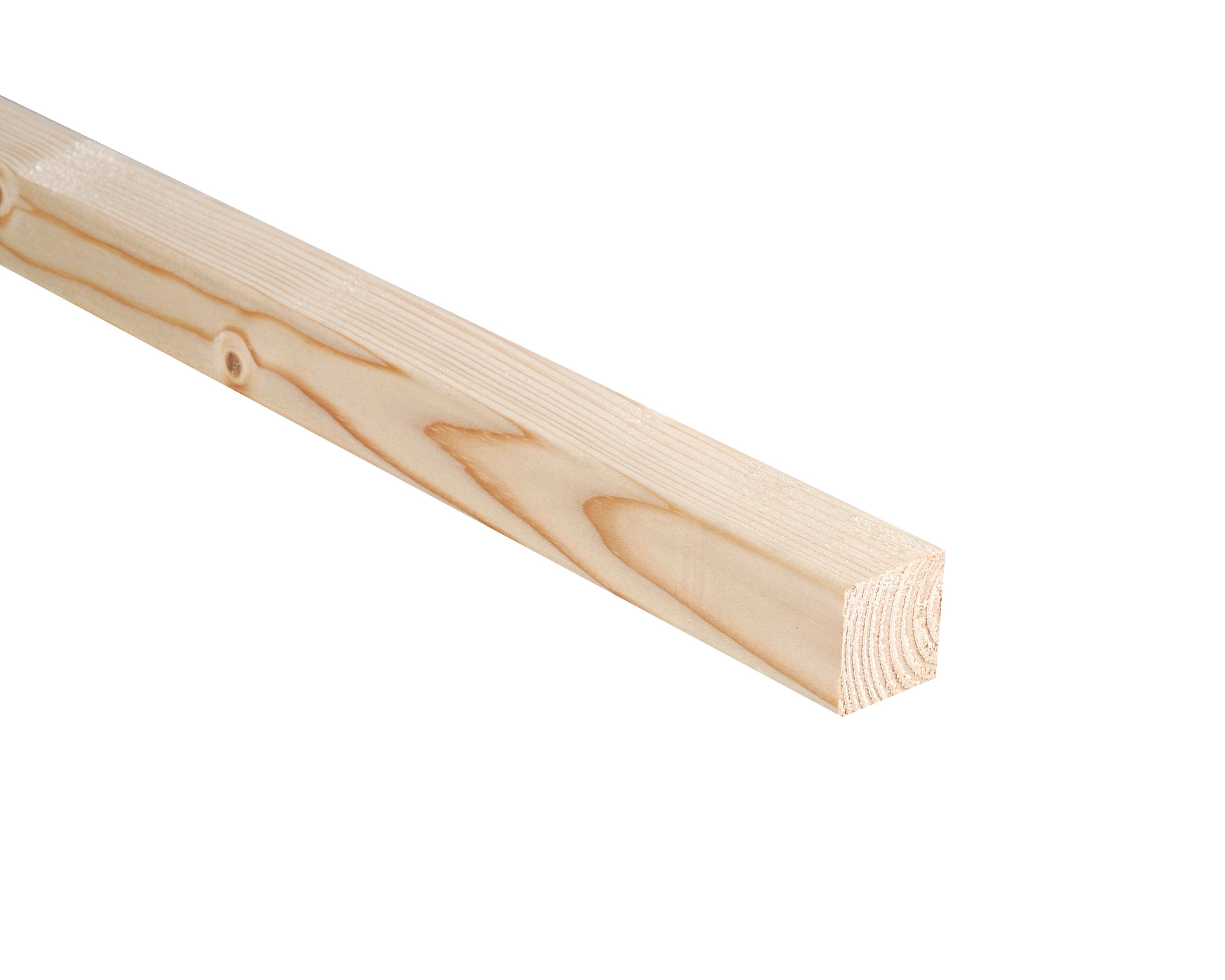 Smooth Planed Whitewood spruce Stick timber (L)2.4m (W)44mm (T)27mm ...