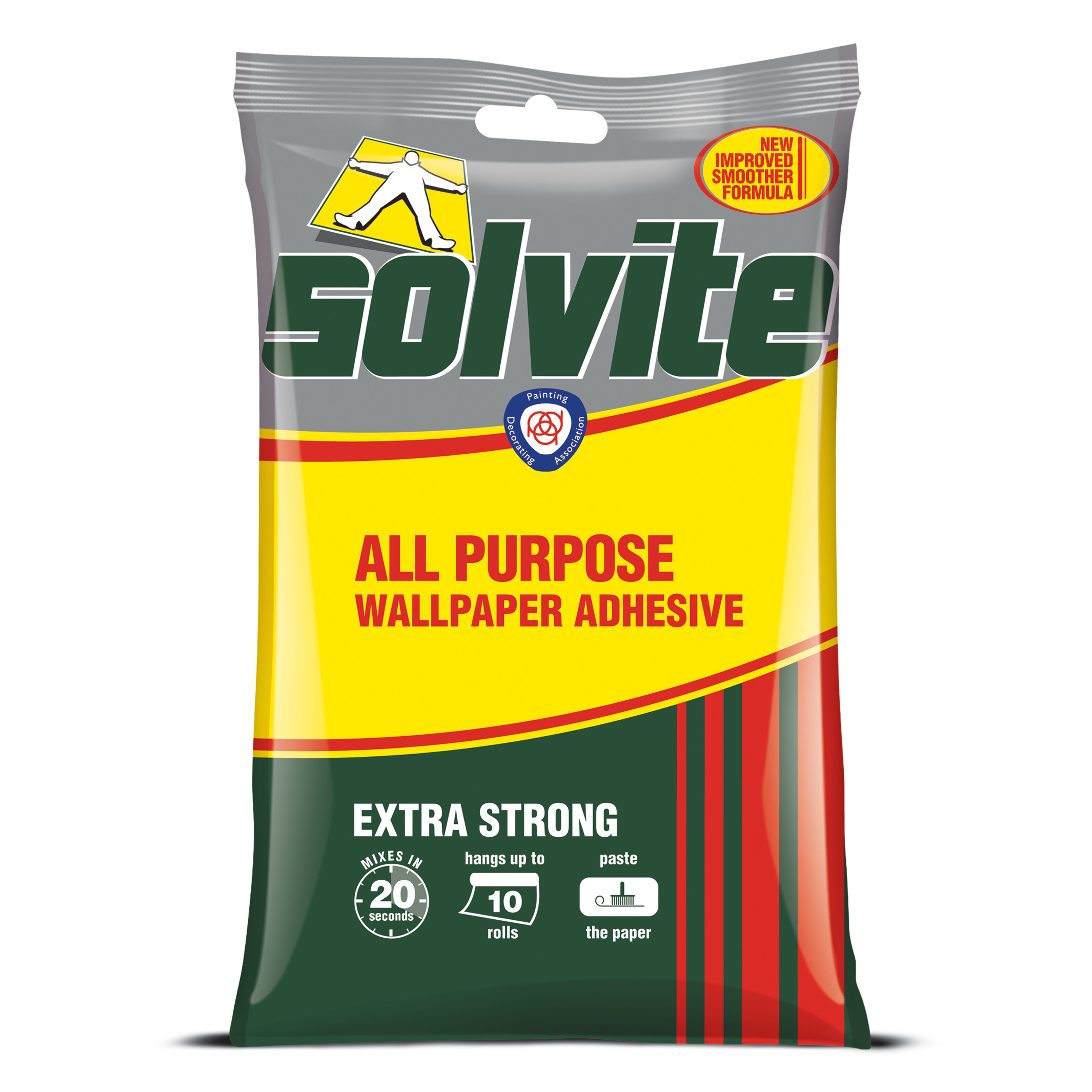Solvite All purpose Wallpaper Adhesive 185g - 10 rolls | Tradepoint