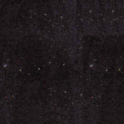 Speedstone 40mm Cosmic Black Quartz Worktop, (L)1040mm