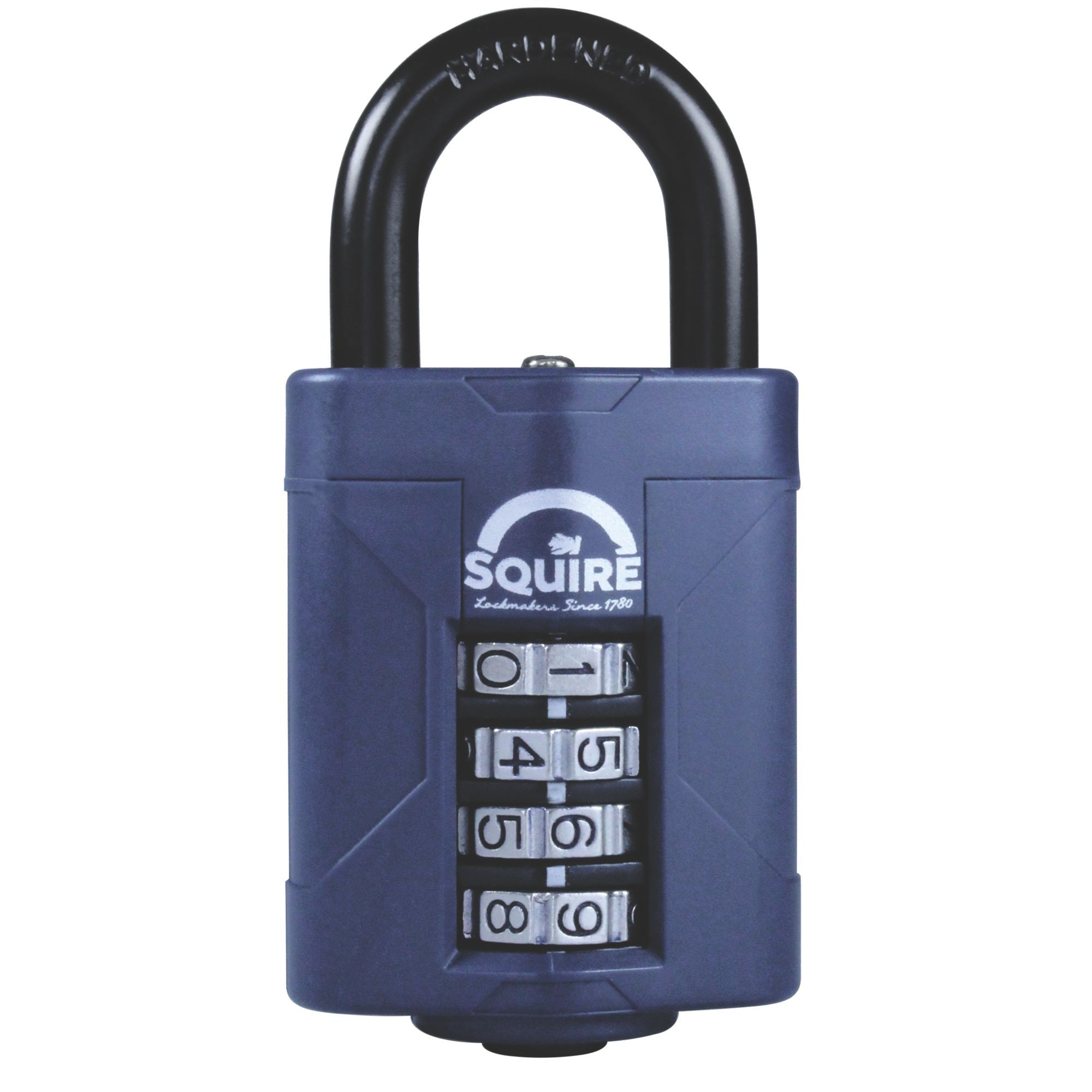 Squire Blue Steel Combination Padlock W 48mm