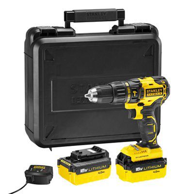 Stanley FatMax 18V Cordless Combi drill 4Ah KFMCD628M2K GB Tradepoint