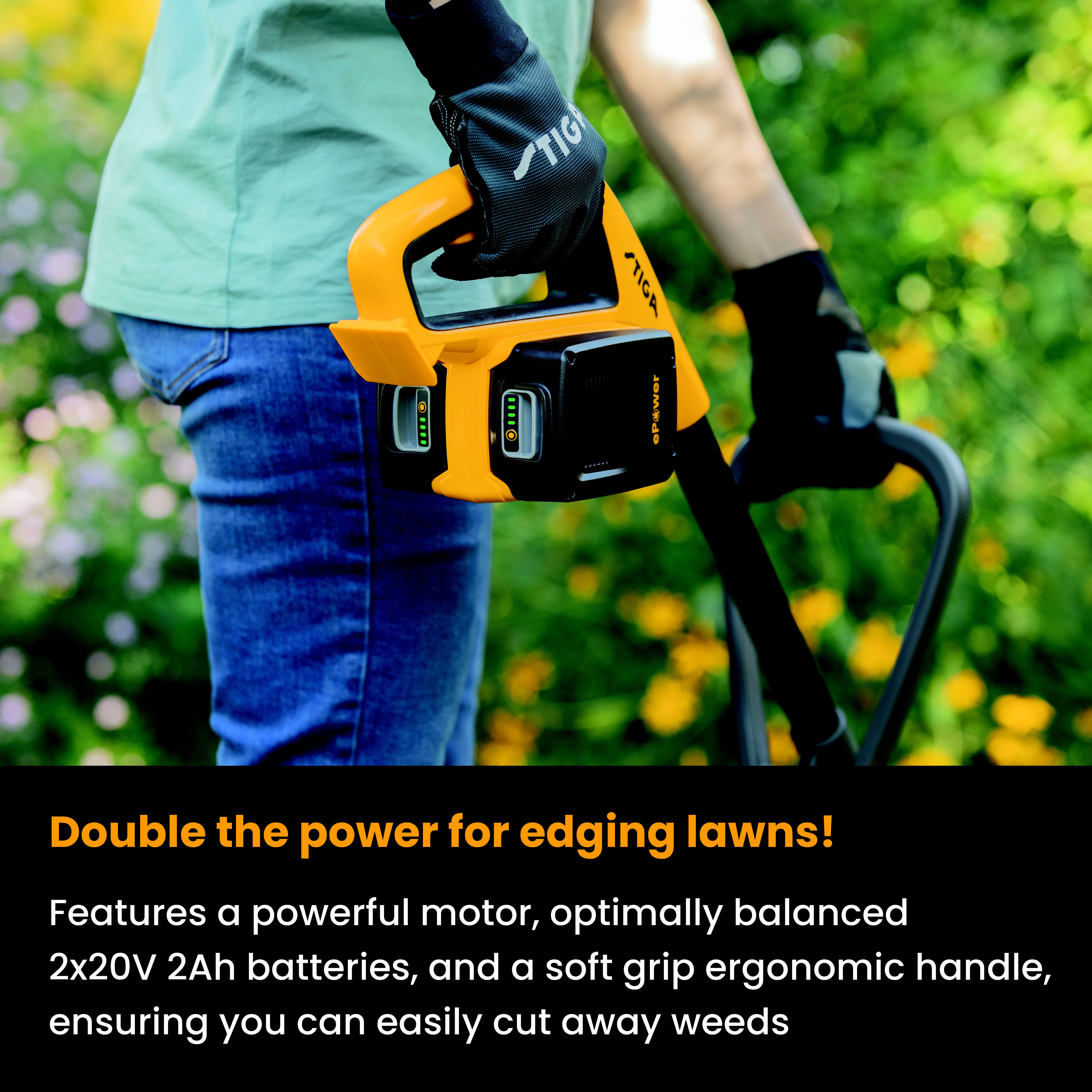 Stiga 40V 300mm Cordless Grass trimmer GT 300e