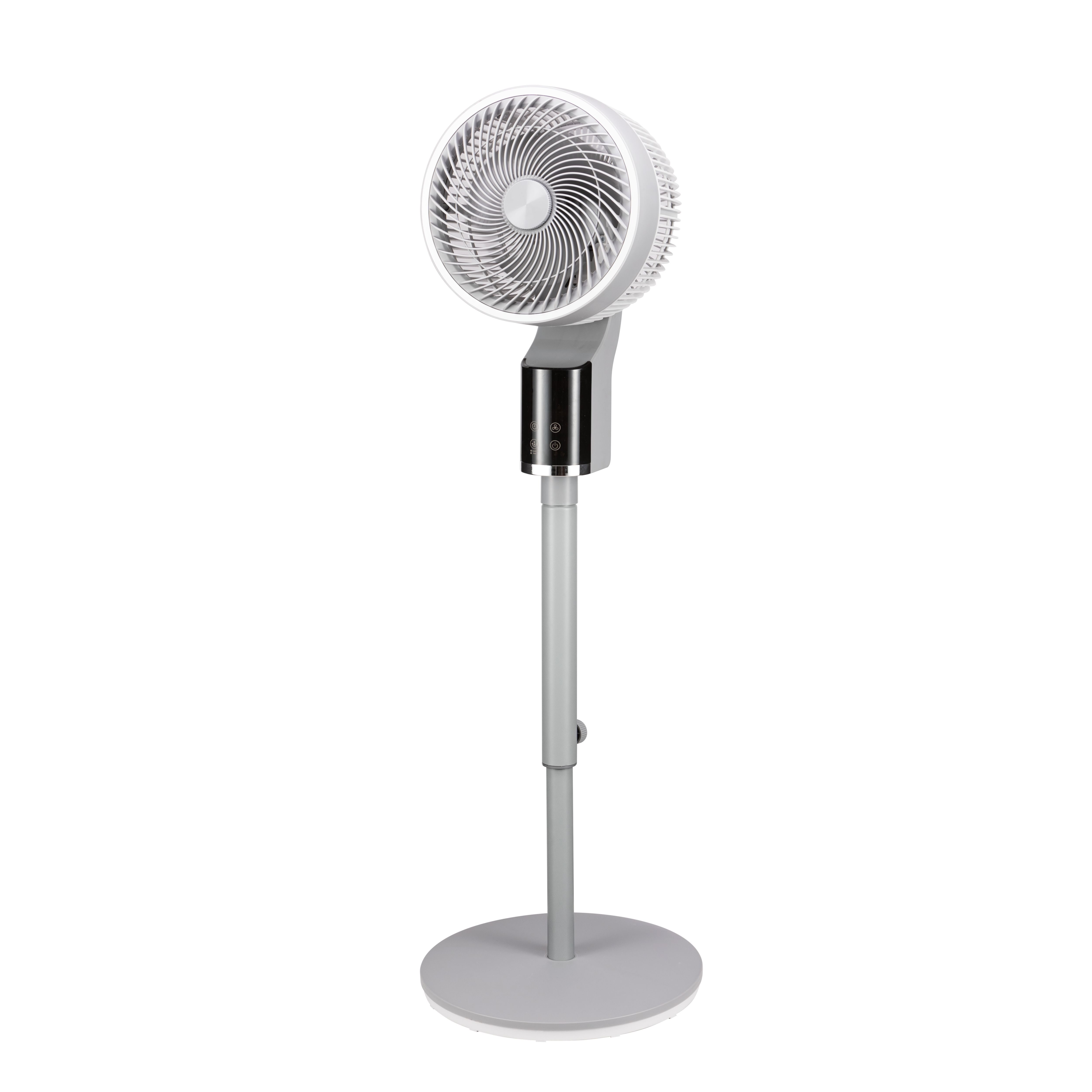 TCP Grey 10" Pedestal fan With adjustable height | Tradepoint