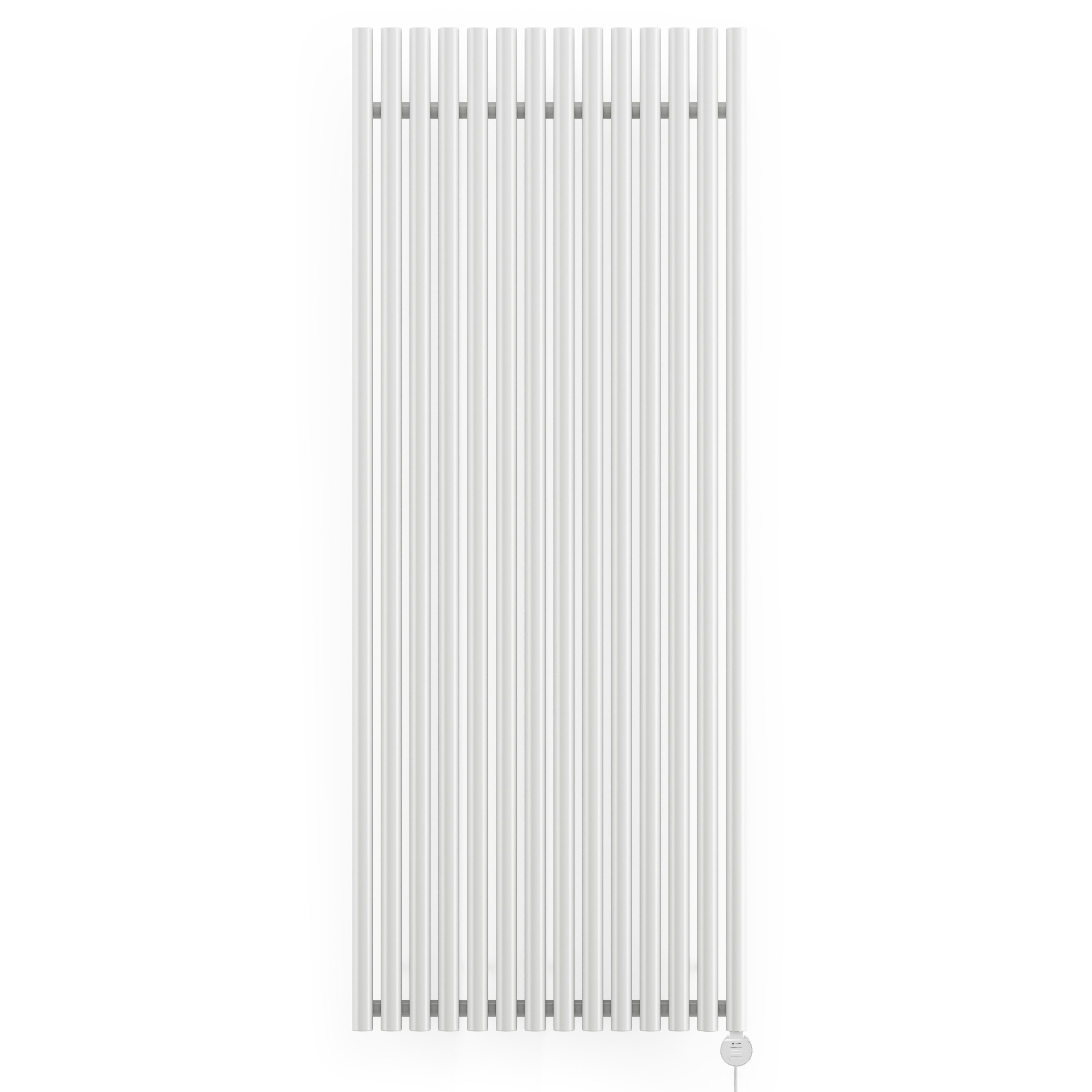 Terma 230V 2kW White Smart Vertical Oil-filled radiator (H) 2000mm x (W ...