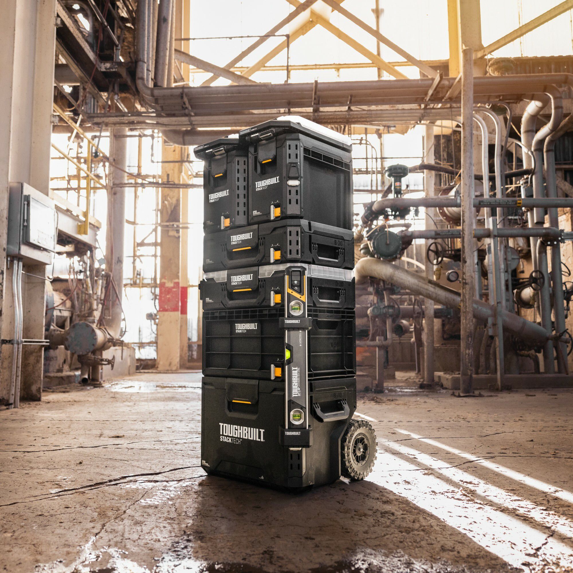 Toughbuilt StackTech Black 20in Compact Toolbox