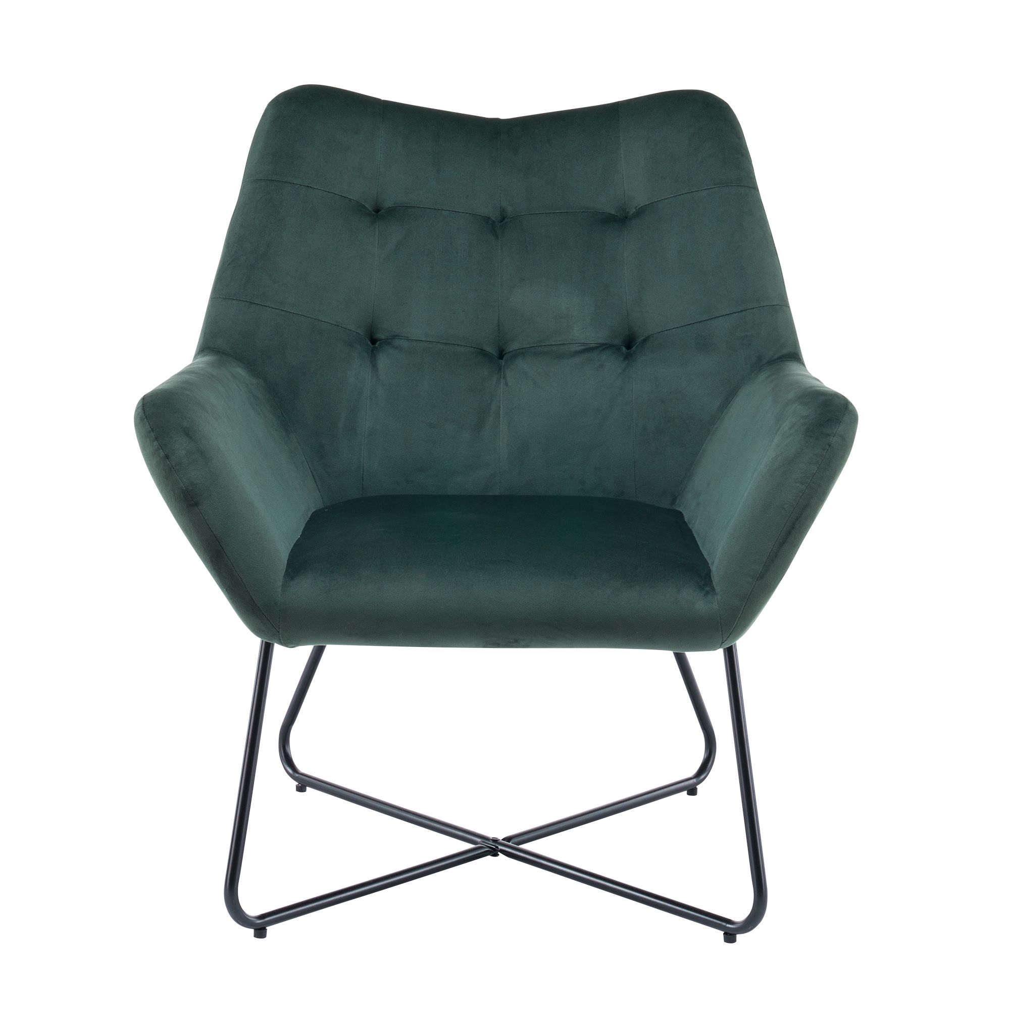 Turio Burnt orange Velvet effect Chair H 865mm W 750mm D 800mm Tradepoint