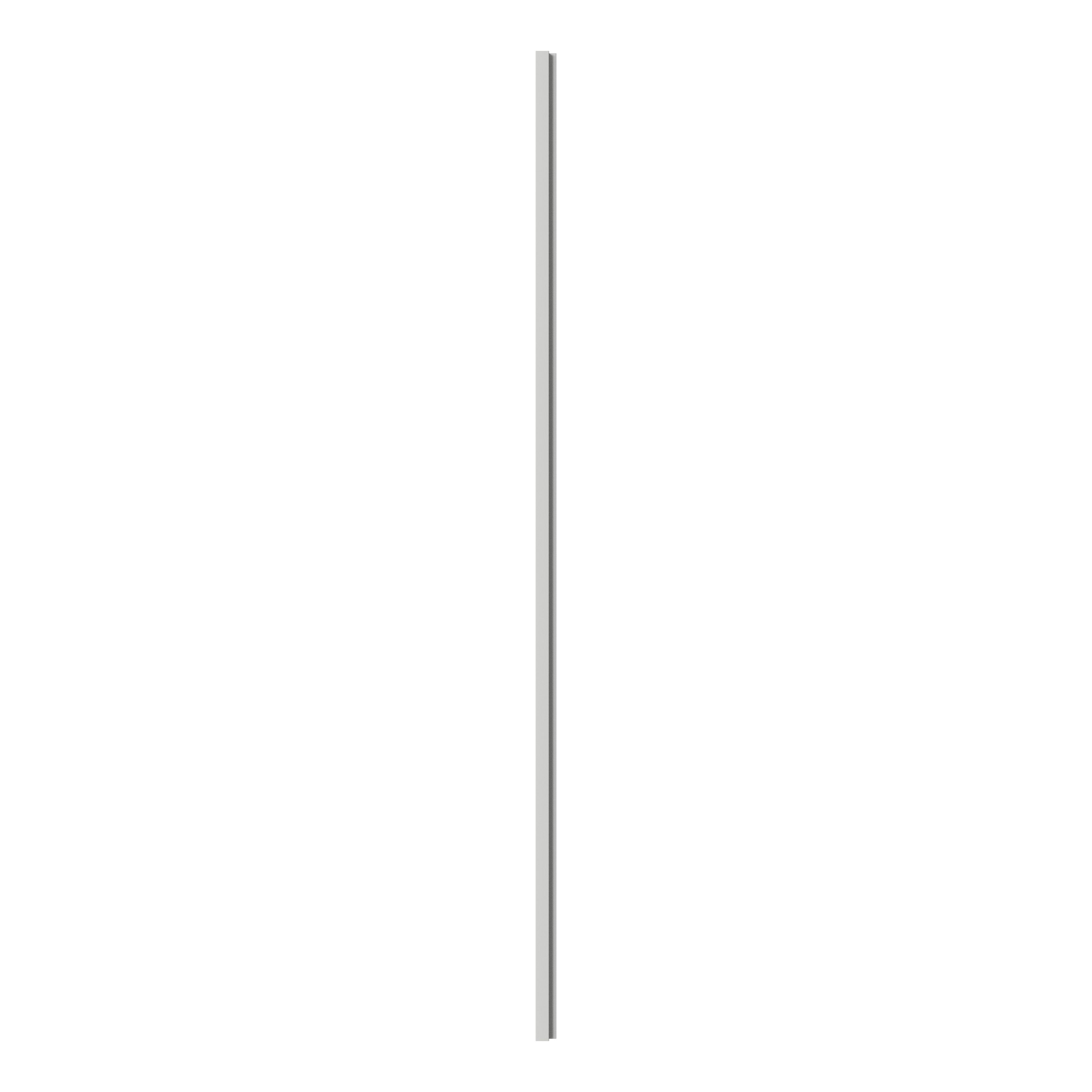 Tydeman Matt Grey Square Pilaster, (H)2400mm (W)65mm