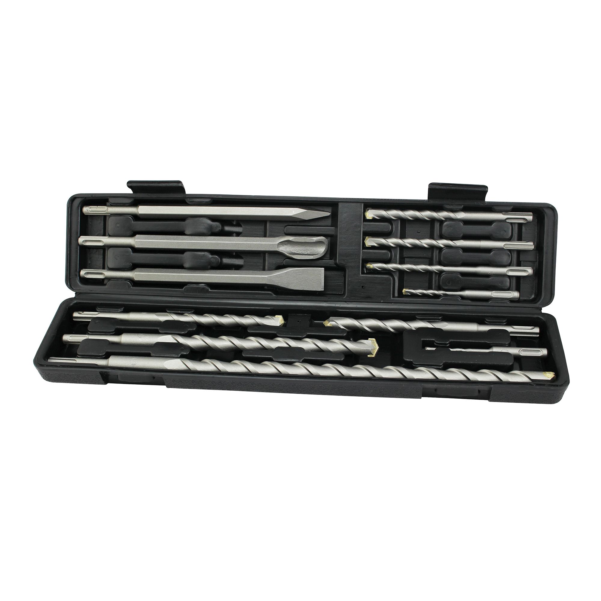 Universal 12 piece SDS plus Multi purpose Drill bit set