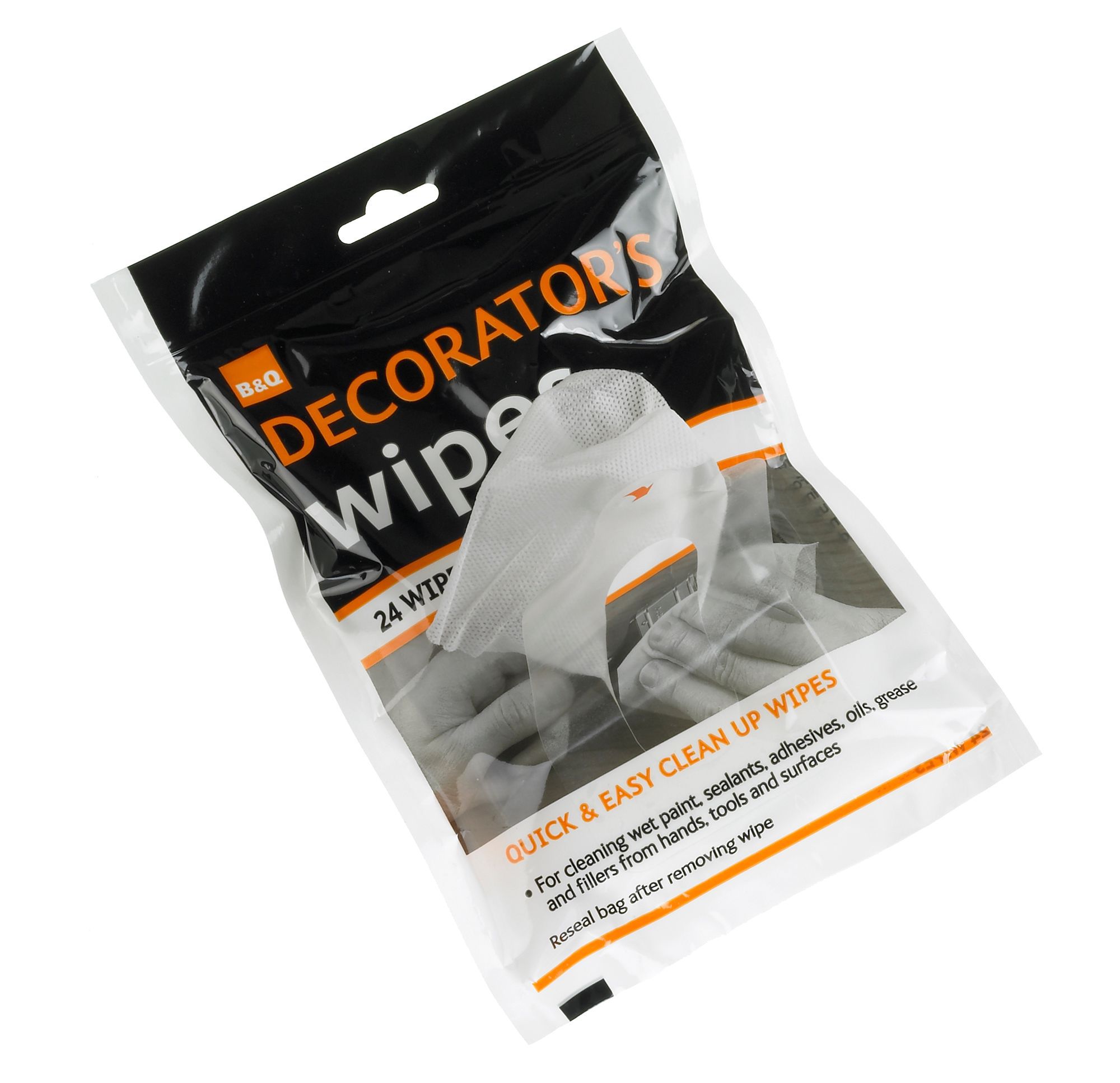 Unscented Decorators wipes, Pack of