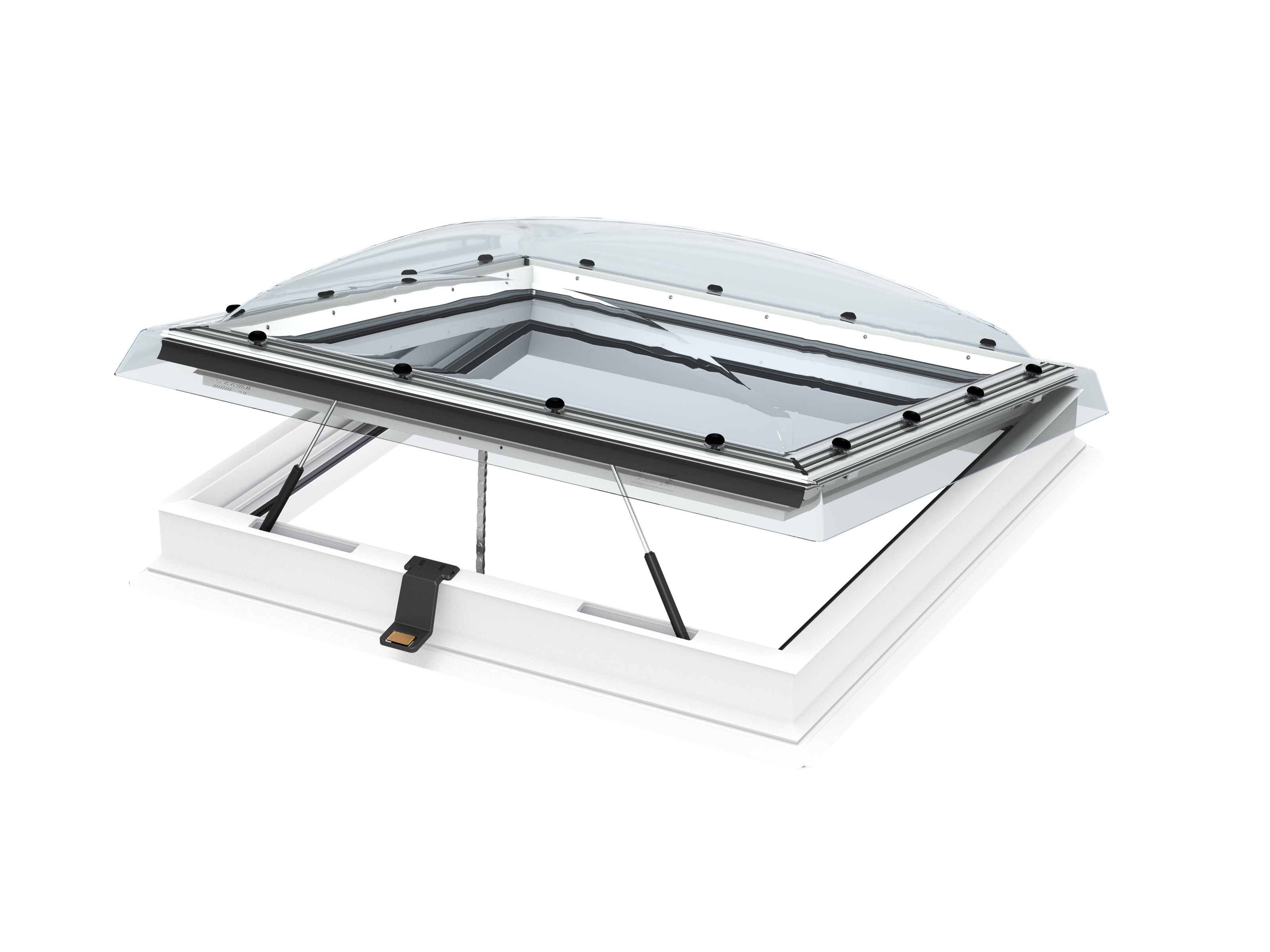 Velux White Polyvinyl chloride (PVC) Roof window, (H)1200mm (W)900mm