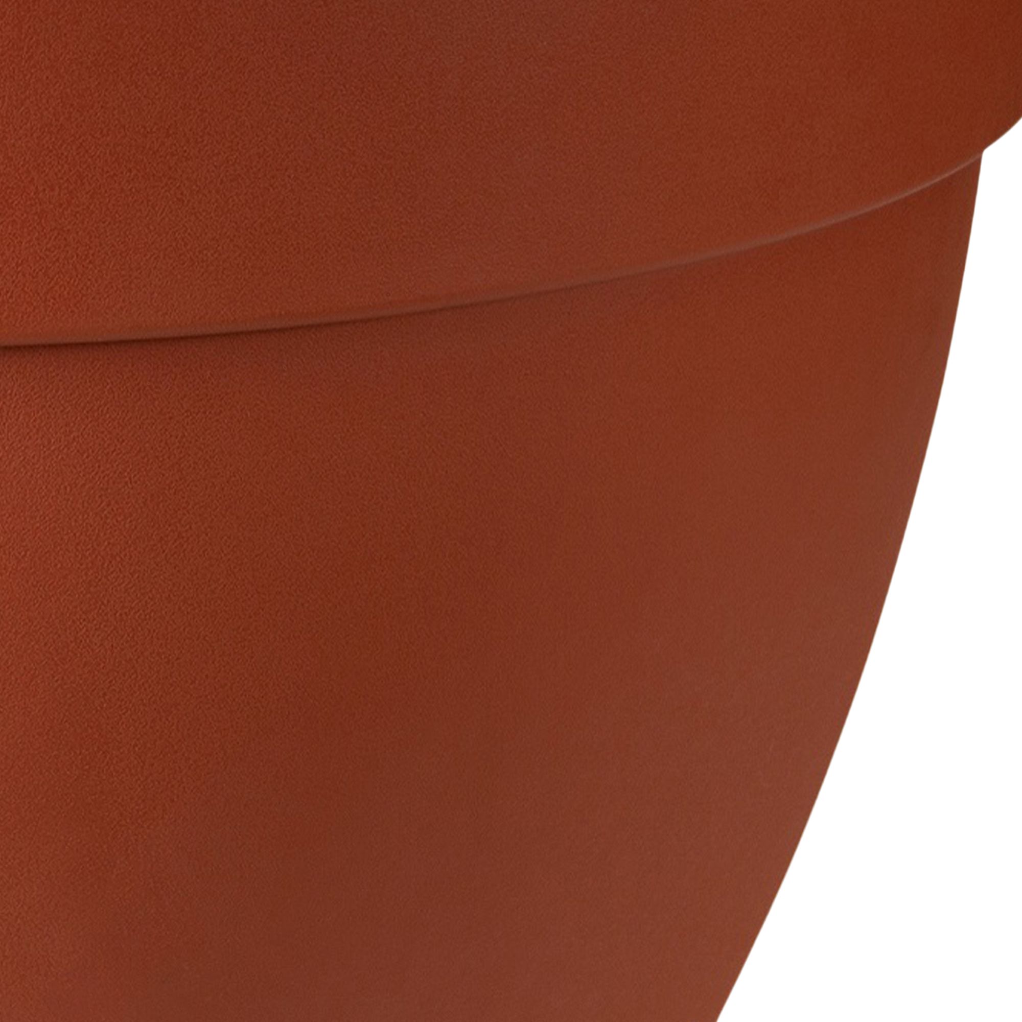 Verve Florus Terracotta Bell Plastic Plant pot (Dia) 46cm, (H)33cm, 35.9L